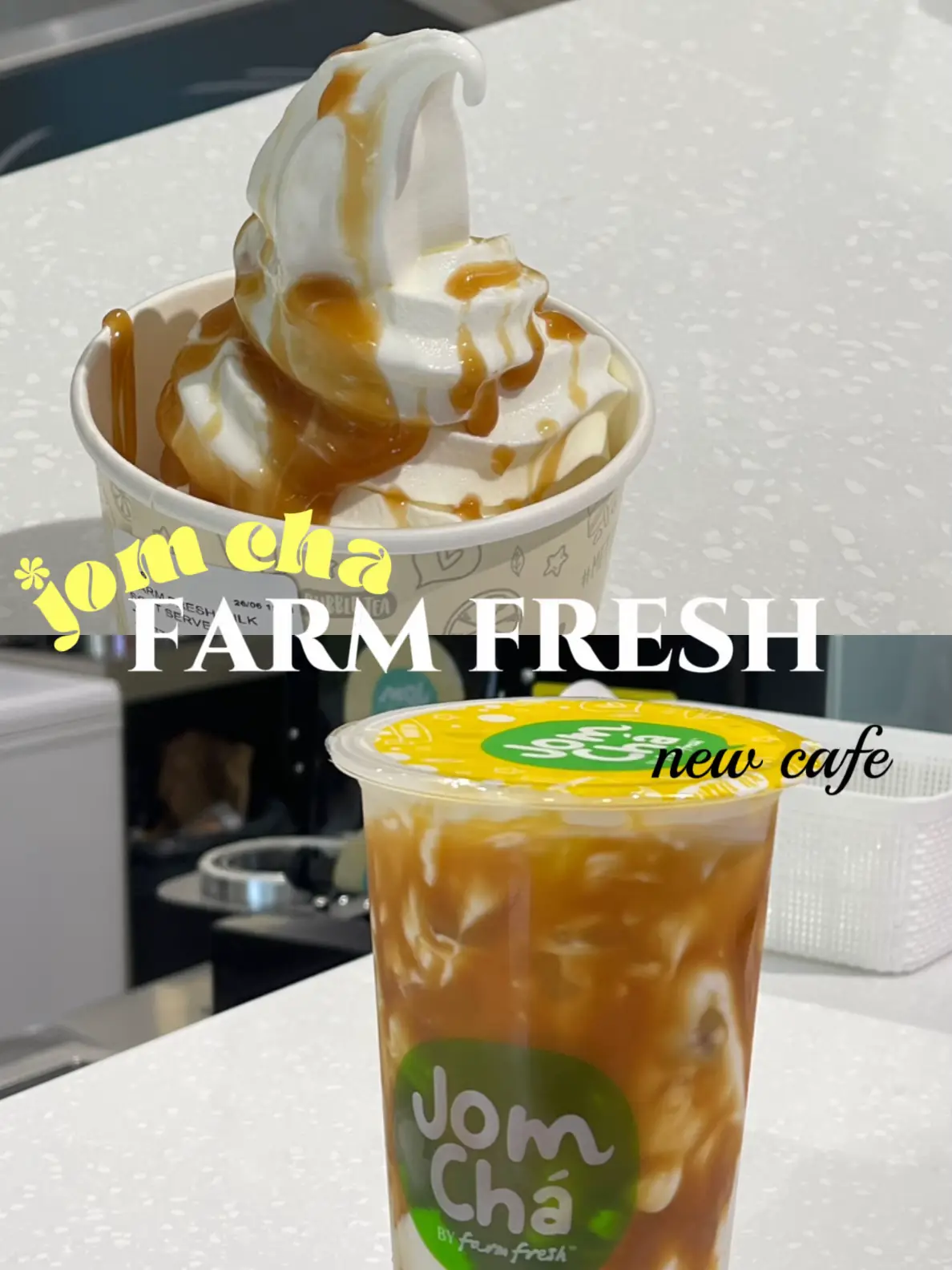 Jom Cha, new cafe by Farm Fresh‼️ | Galeri disiarkan oleh lonelysashimi ...