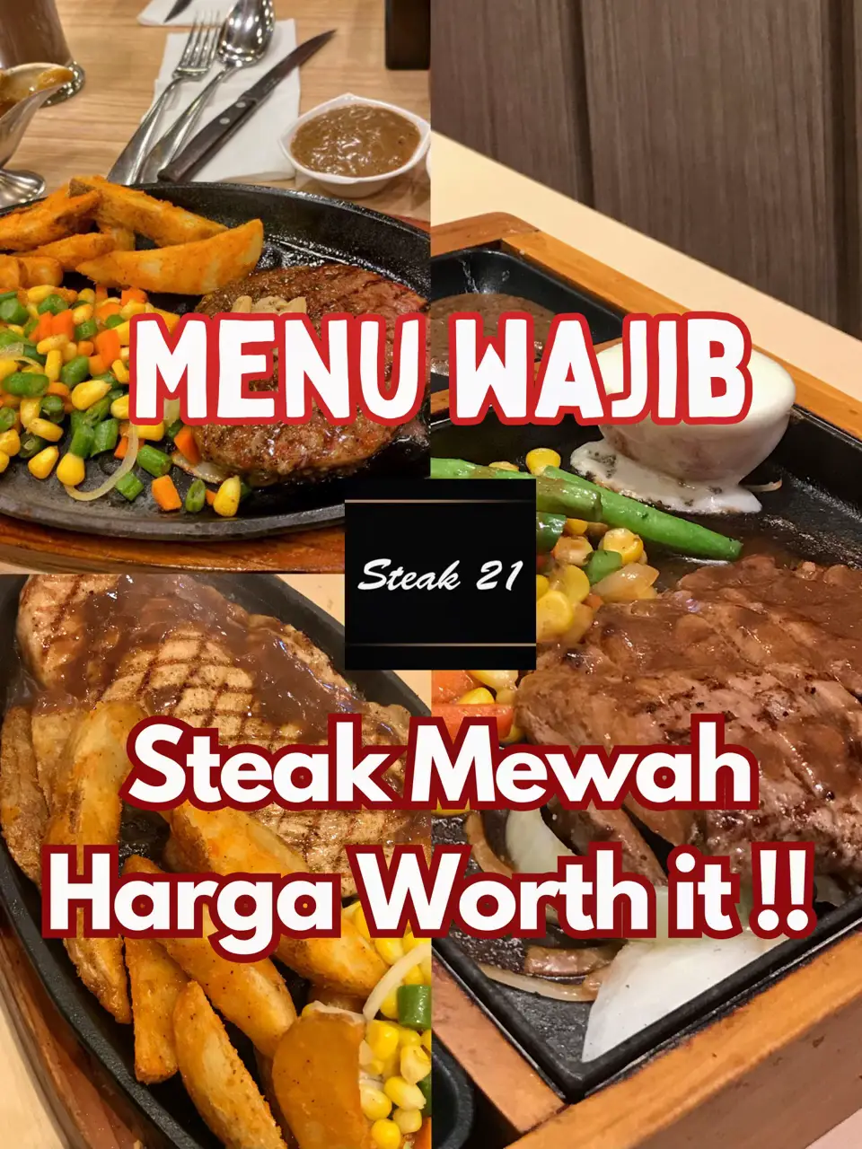 Steak21 | Steak mewah harga worth it!!! | Galeri diposting oleh Mutiass ...