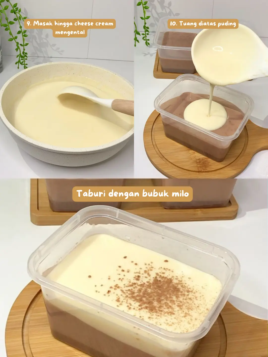 Milo Cheese Puding Meleleh Dimulut🤤 Wajib cobain‼️ | Galeri diposting ...