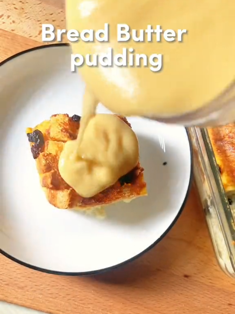 Bread butter pudding | Video diterbitkan oleh Puan Siti | Lemon8