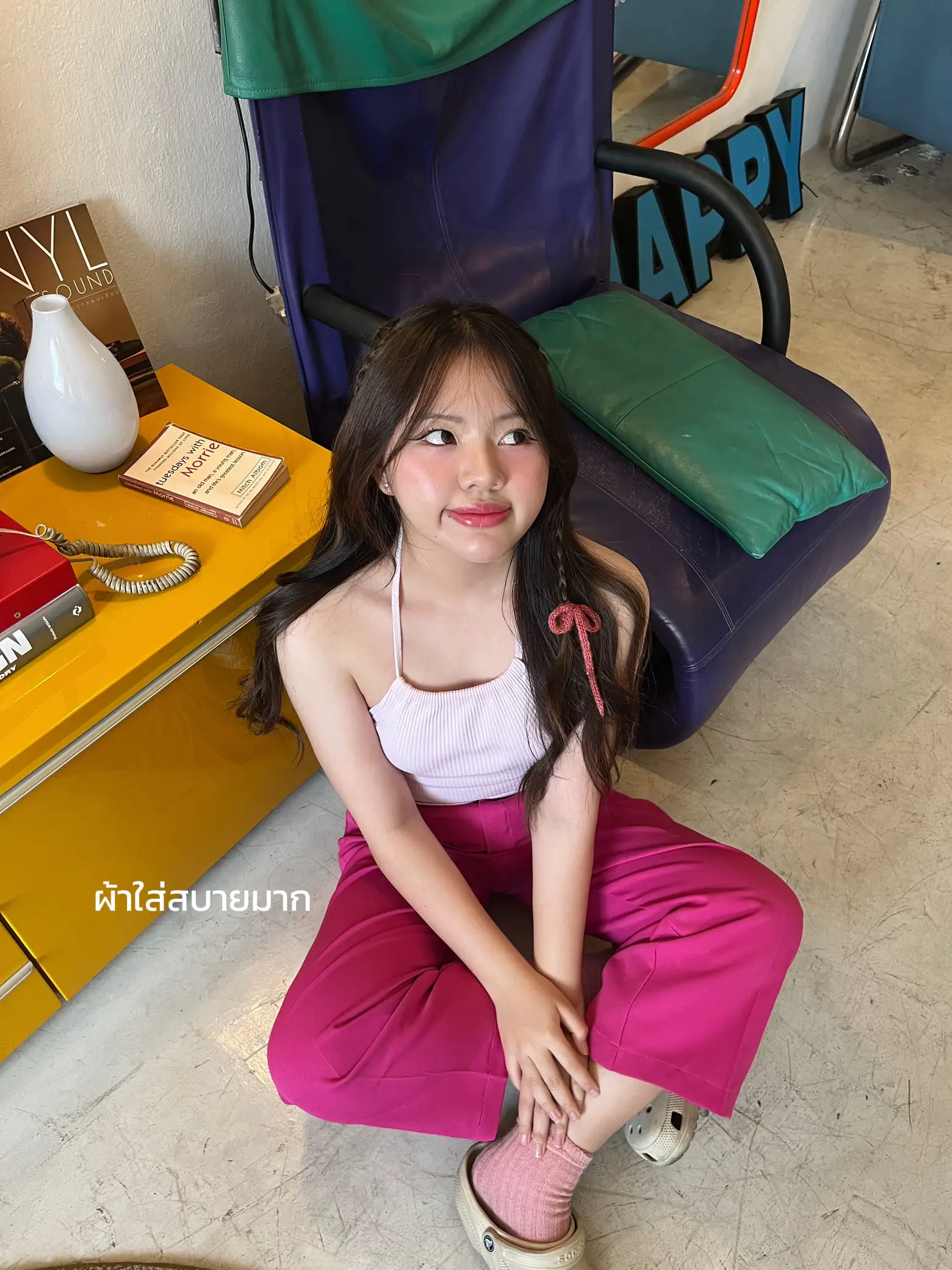 ป้ายยากางเกงสำหรับสาวๆ🌺 156 cm | แกลเลอรีที่โพสต์โดย ijiko | Lemon8