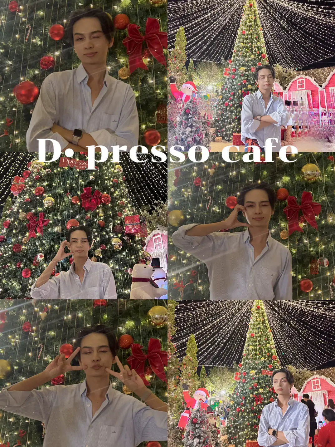D• presso cafe/ ถ่ายรูปคริสต์มาส / มุมนั่งชิลล์ | แกลเลอรีที่โพสต์โดย CHen Pittawat | Lemon8
