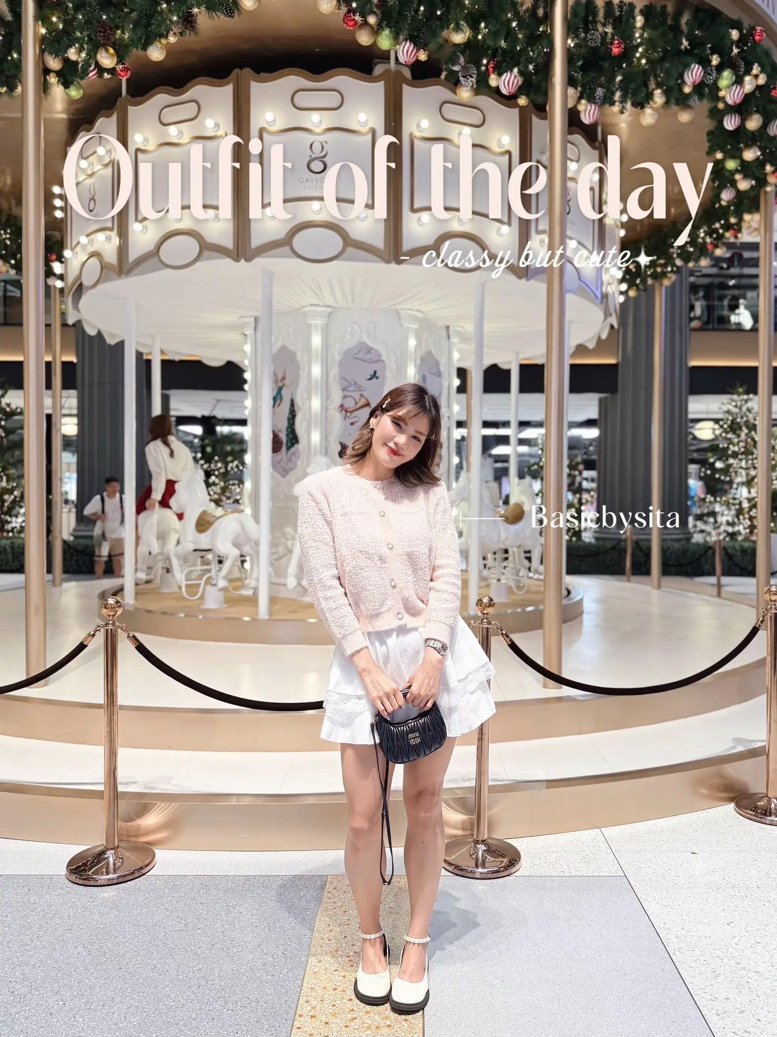 OOTD : แต่งตัวลุคหวานๆ classy but cute!! 🎀 | แกลเลอรีที่โพสต์โดย specialnice | Lemon8