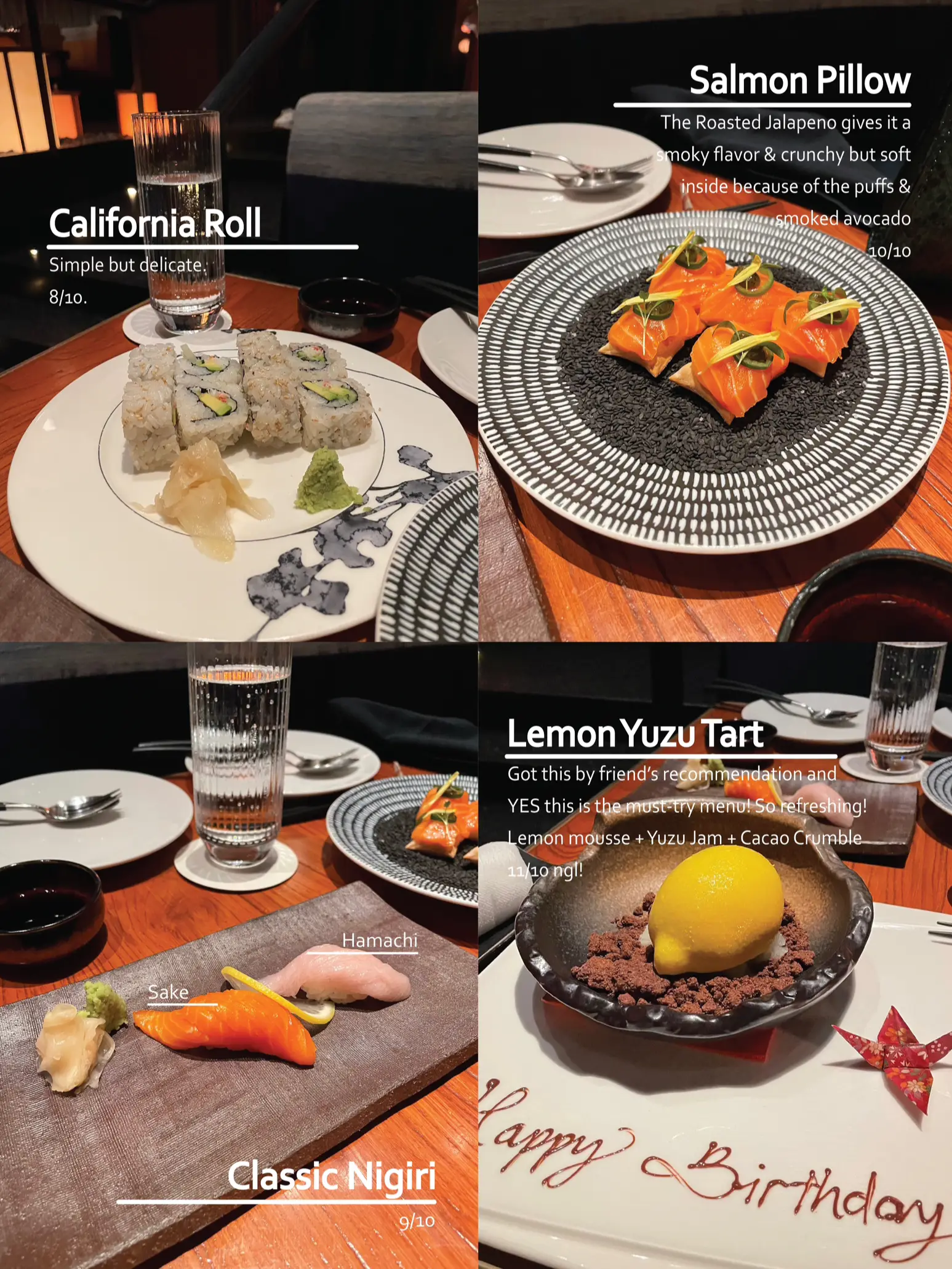 JAPANESE FINE DINING IN SINGAPORE 🥢 | Galeri diposting oleh sye ₊˚ʚ ᗢ ...