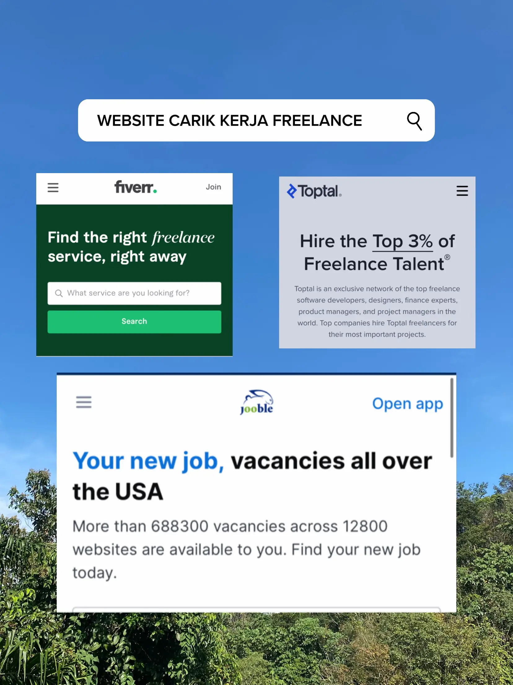 Tengok website ni kalau nak jadi freelancer! | Galeri disiarkan oleh ...