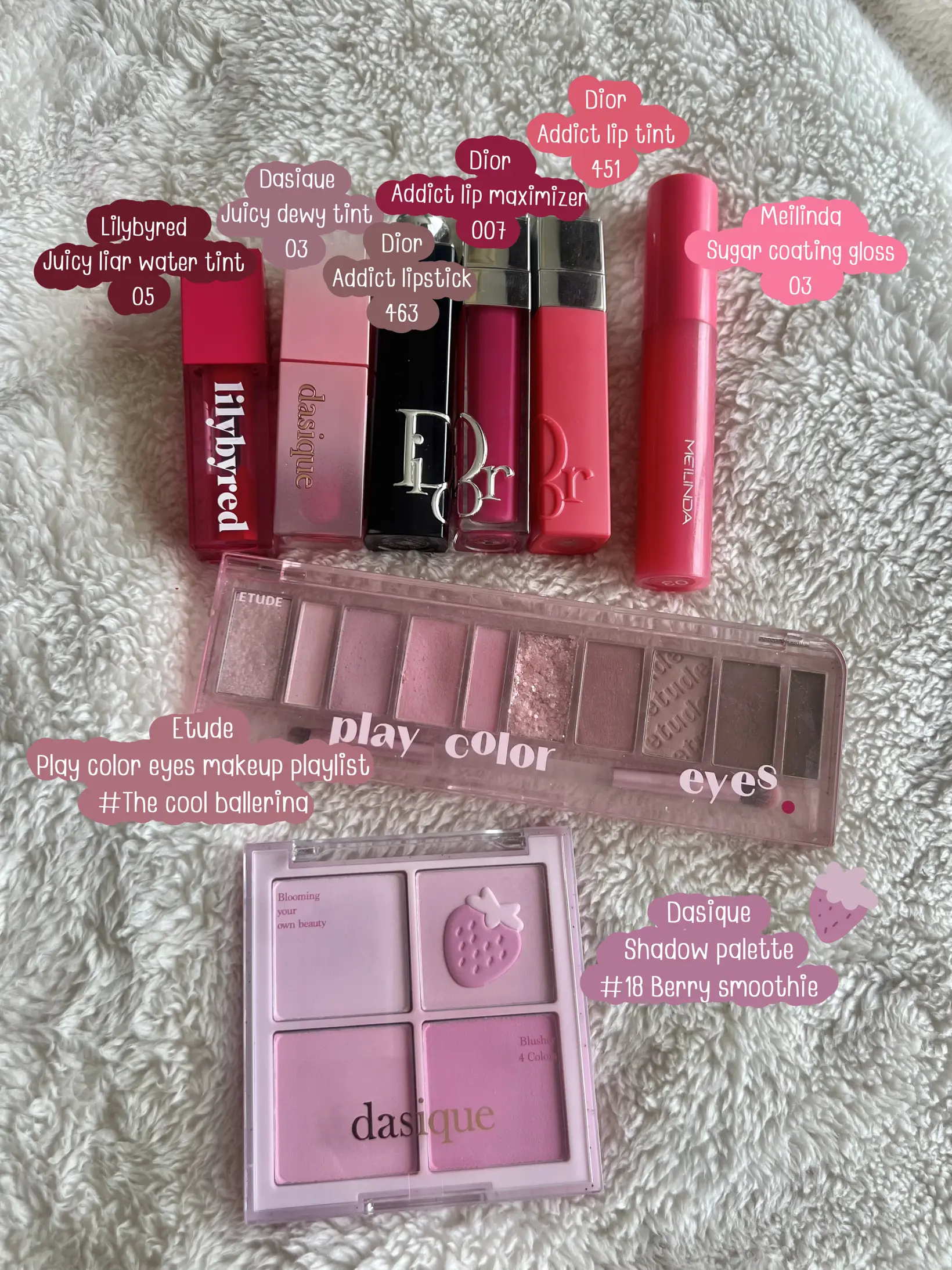 My favorite cool tone makeup 🎀🥂🩰💒 | แกลเลอรีที่โพสต์โดย เมอร์รี่ 🥣 | Lemon8