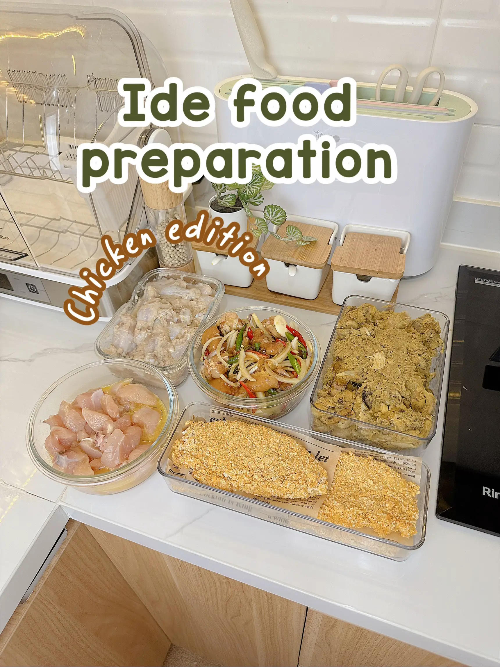 Ide food preperation chicken edition🍗 | Video dipublikasikan oleh Ruri ...
