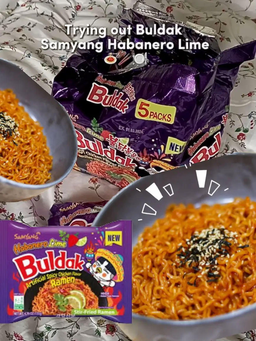 Trying Out New Flavor Buldak Samyang! 🍝🫶🏻🥢 | วิดีโอที่เผยแพร่โดย Ain ...