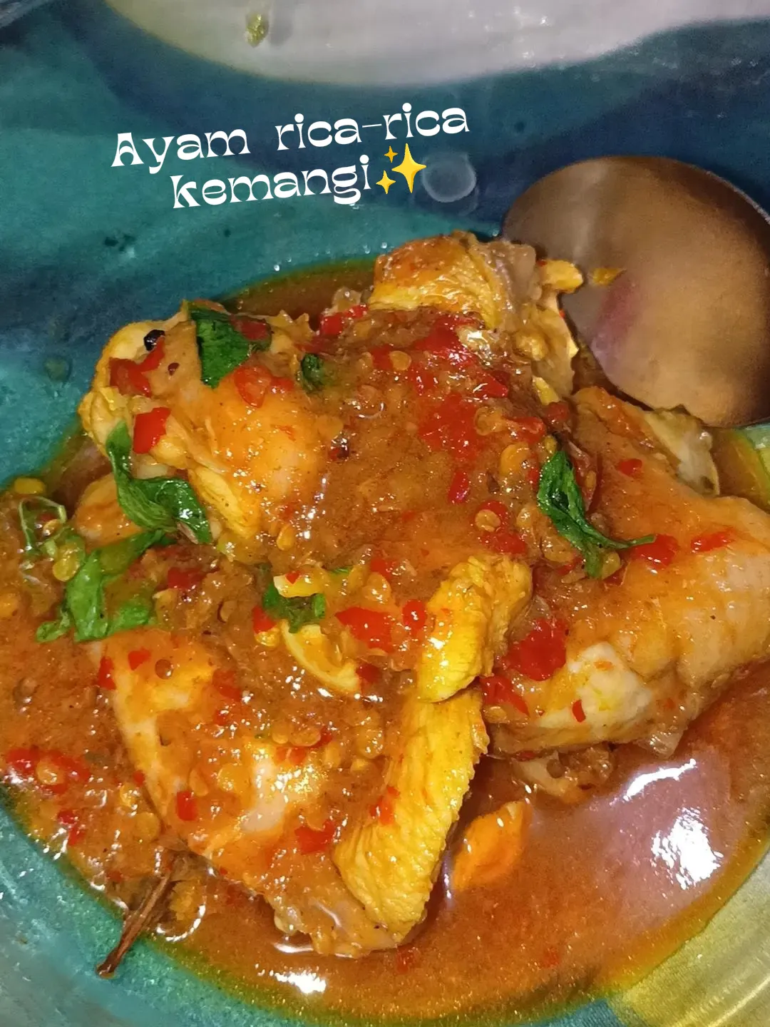 Ayam rica-rica kemangi | Galeri diposting oleh Fadilla Afiyah | Lemon8