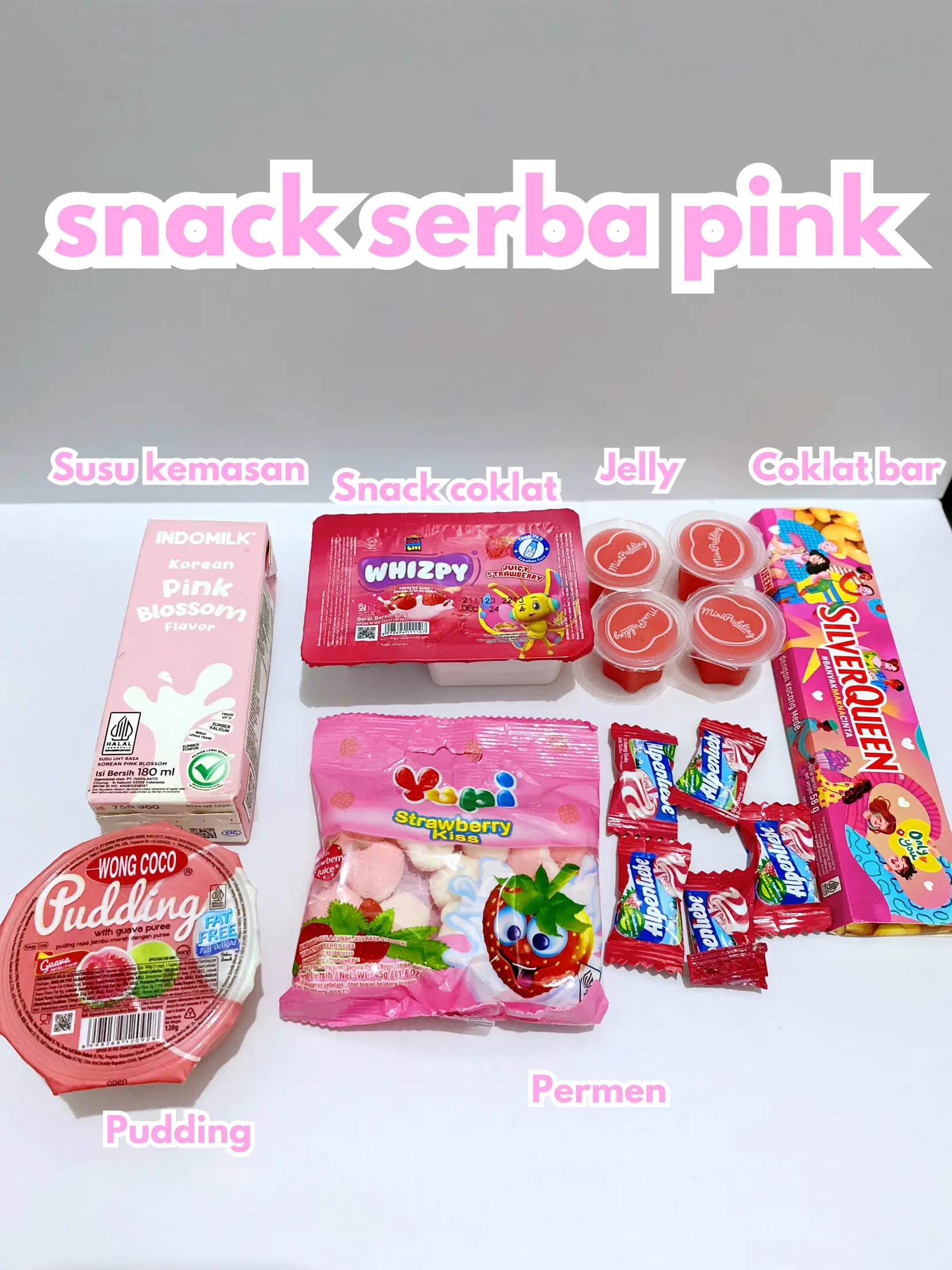 IDE KADO VALENTINE 💝 SNACK SERBA PINK BUAT AYANG🎀 | Galeri diposting ...