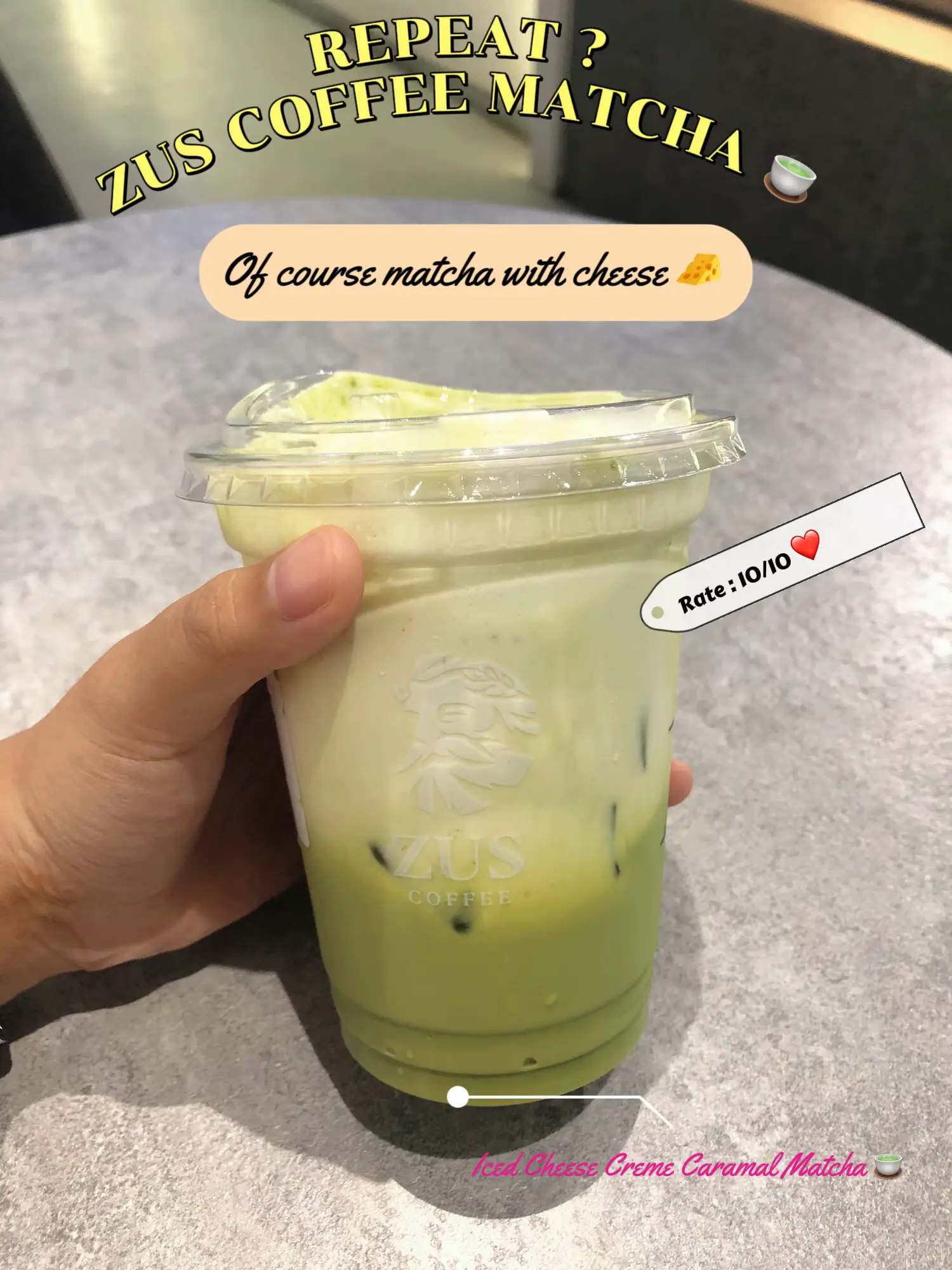 REPEAT ? ZUS COFFEE MATCHA 🍵 SEDAP | แกลเลอรีที่โพสต์โดย Nurul Huda ...