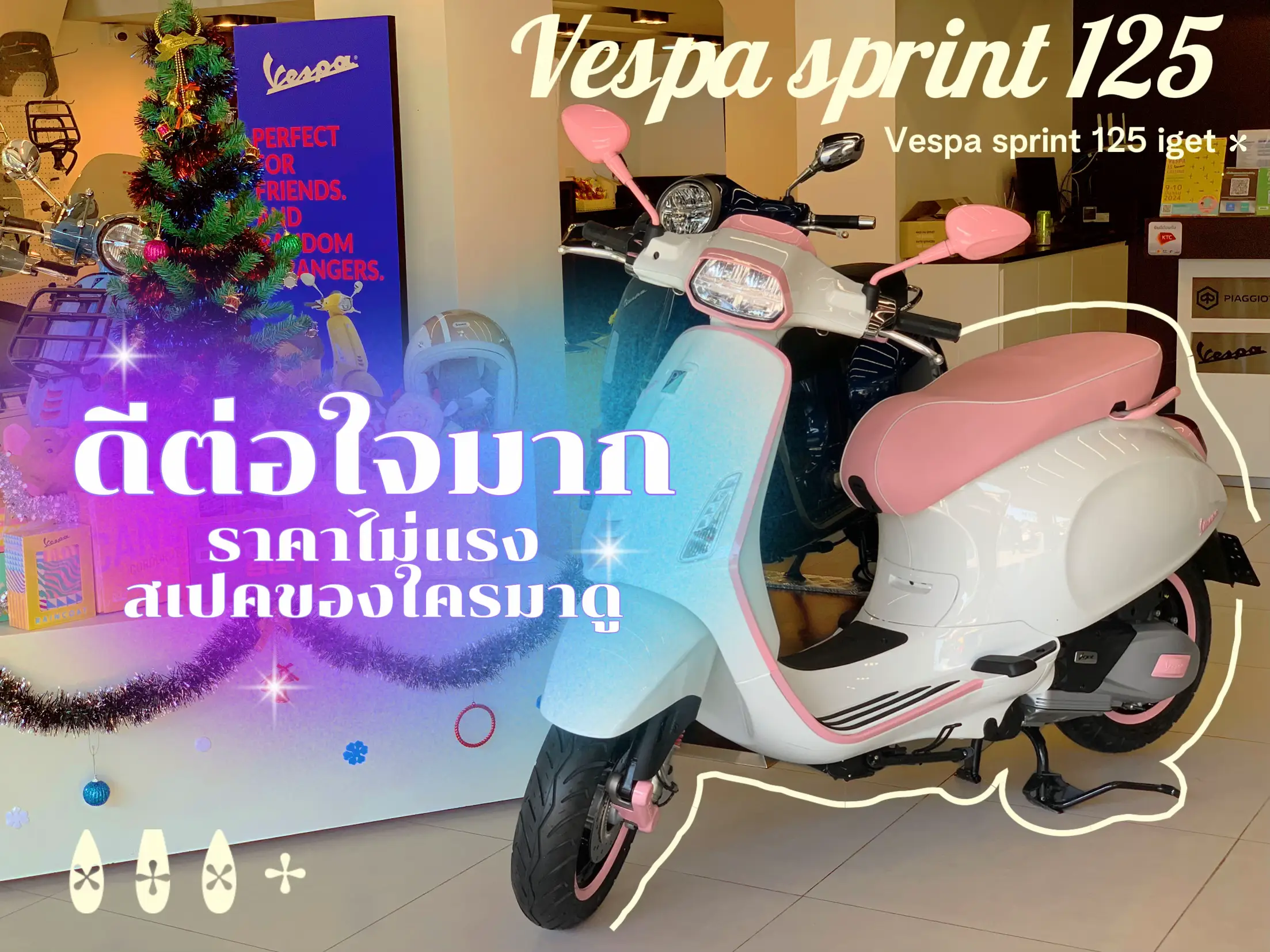 Vespa sprint 125 | แกลเลอรีที่โพสต์โดย Vespa Bangkruai | Lemon8