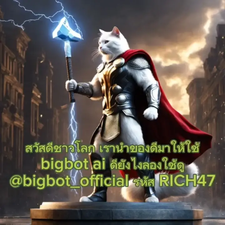 เทพเจ้า CatTHOR เอา AI ใหม่ฝุดๆมาให้ใช้ | Video published by ไกด์แนะAI | Lemon8