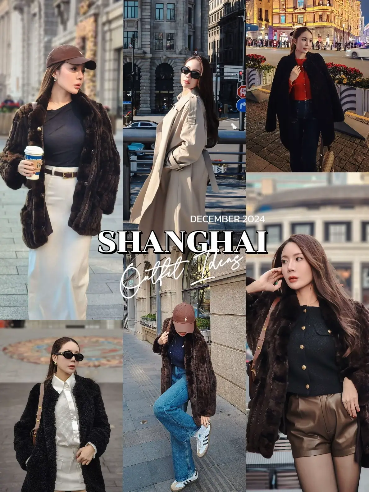 SHANGHAI OUTFITS IN DECEMBER | แกลเลอรีที่โพสต์โดย Katoonii | Lemon8