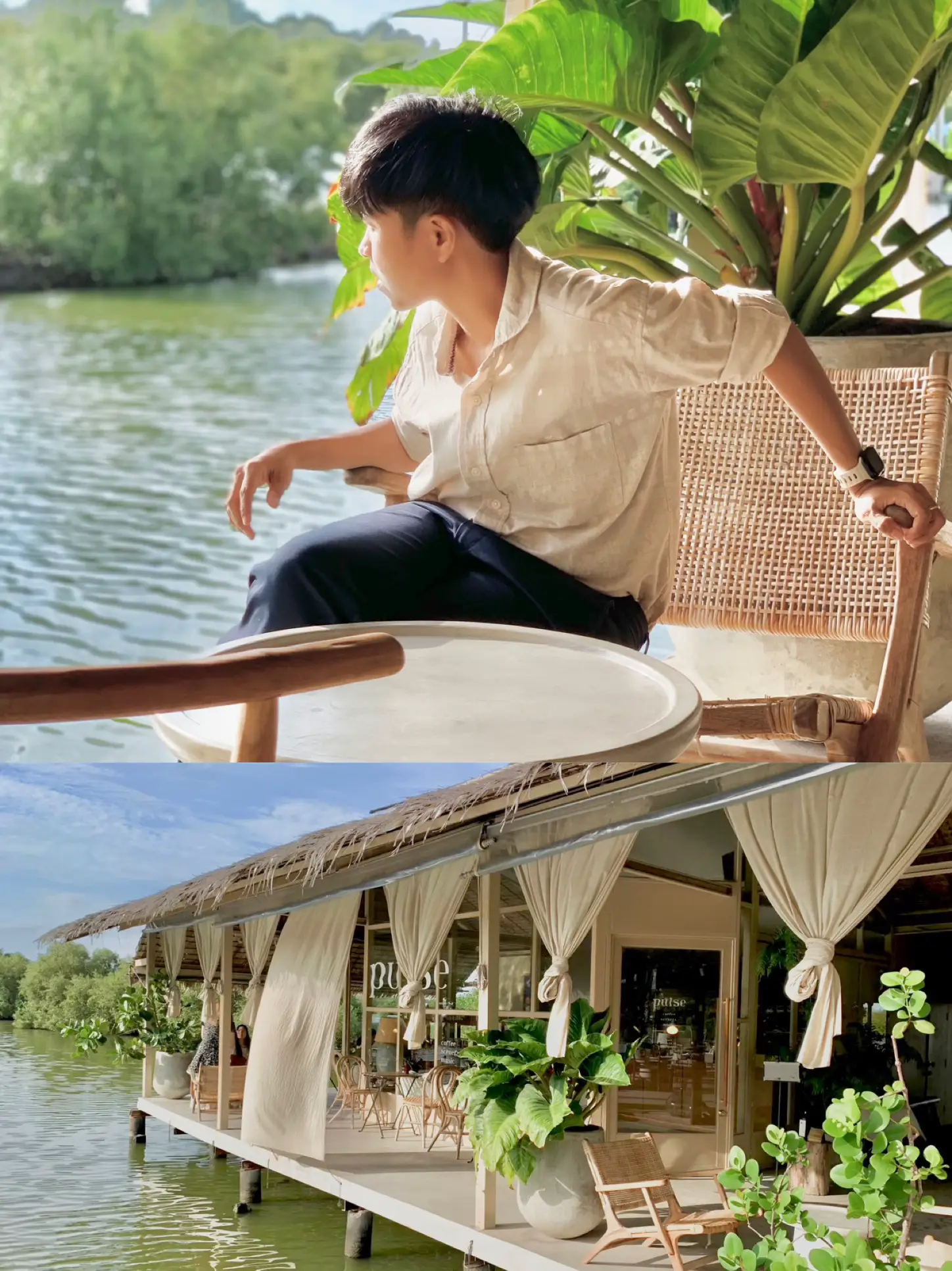 ผ้าม่านที่ปลิดปลิว 🍃ชิว ชิวที่ pulse บางขุนเทียน 🛖ถิ่นบ้านฉัน | แกลเลอ ...