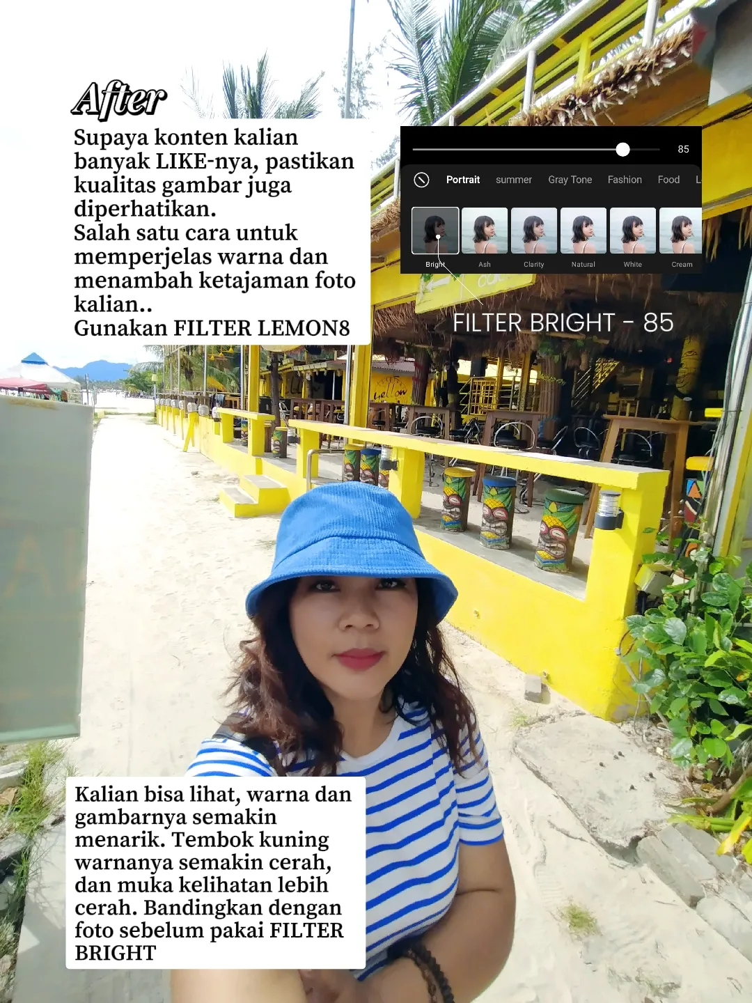 Tutorial mengedit konten dengan lemon8 | Galeri diposting oleh MyLifeJournal | Lemon8