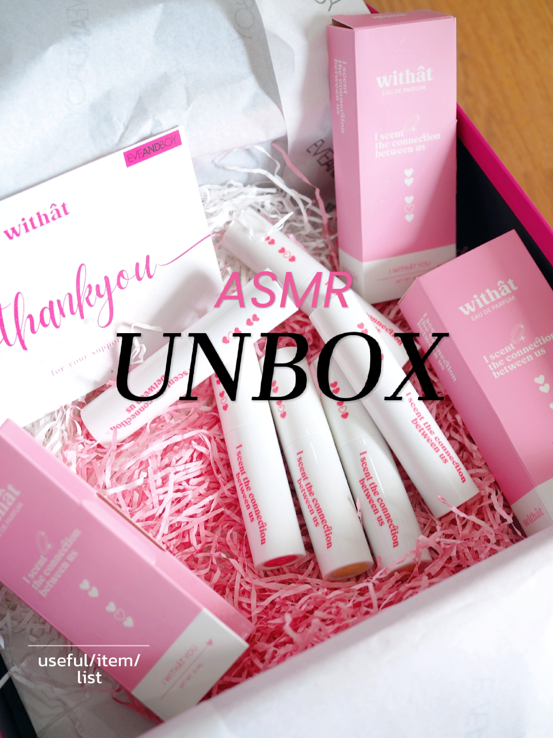 ASMR ⚡ UNBOX น้ำหอม WITHAT | วิดีโอที่เผยแพร่โดย Lazy Babe | Lemon8
