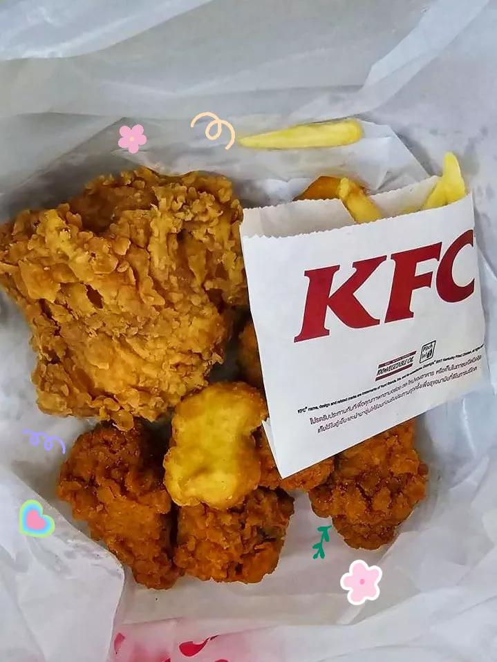 Review!!! KFC x BAMBAM 💚🫶🏻 อากาเซ่จะพลาดได้งายย | แกลเลอรีที่โพสต์โดย P R E A W . | Lemon8