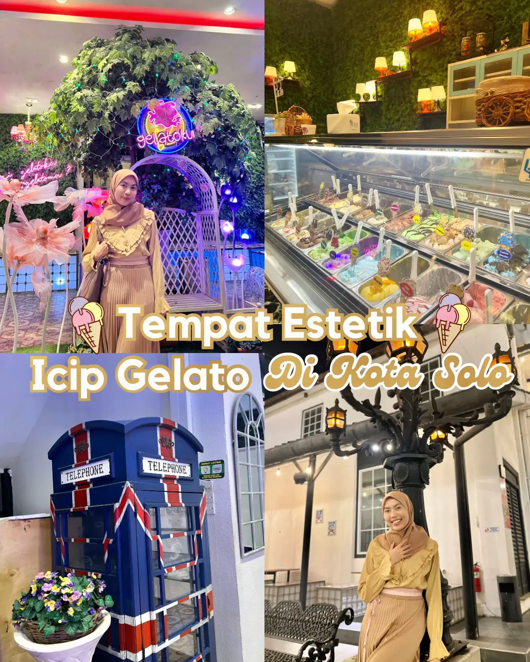 Tempat Estetik Icip Gelato Di Kota Solo | Gallery posted by Enta Fadila ...