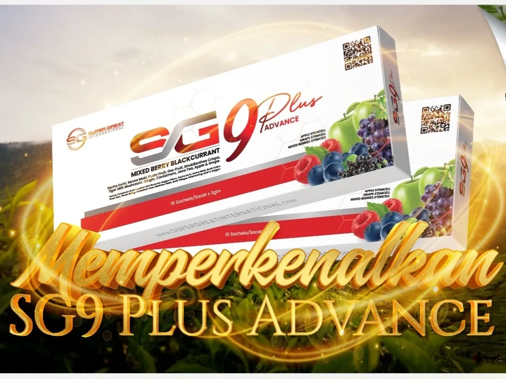 SG9PLUS Advance Triple Stemcell the Best product | Galeri disiarkan ...