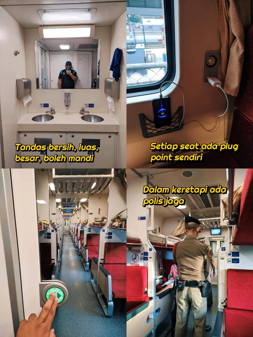 End Year Travel: RM135 Sleeper Train ke Bangkok! | Galeri disiarkan oleh Hazwan Hafiz | Lemon8