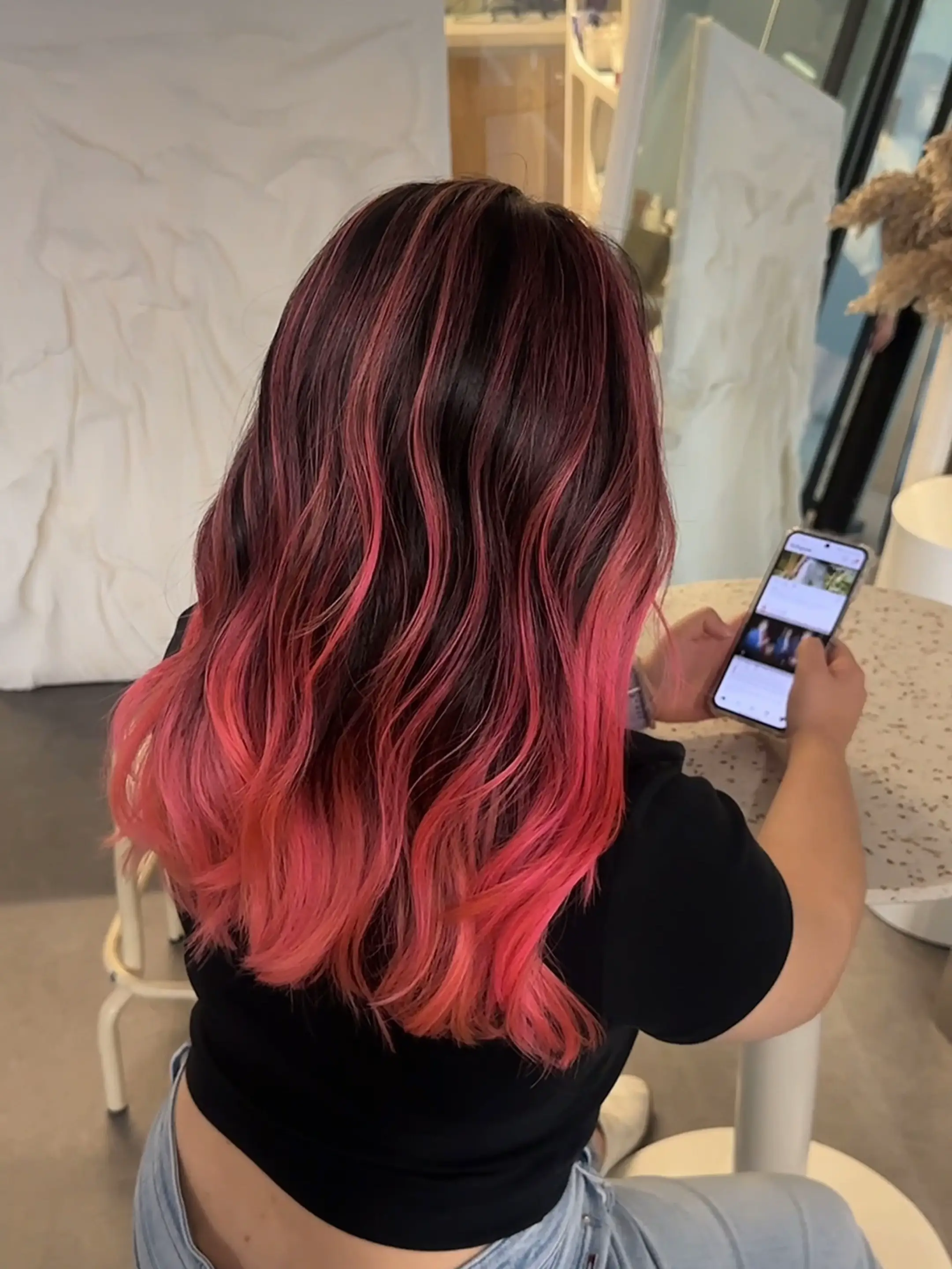 红粉色巴黎画染🥰 | Video diterbitkan oleh Thomas_OH | Lemon8