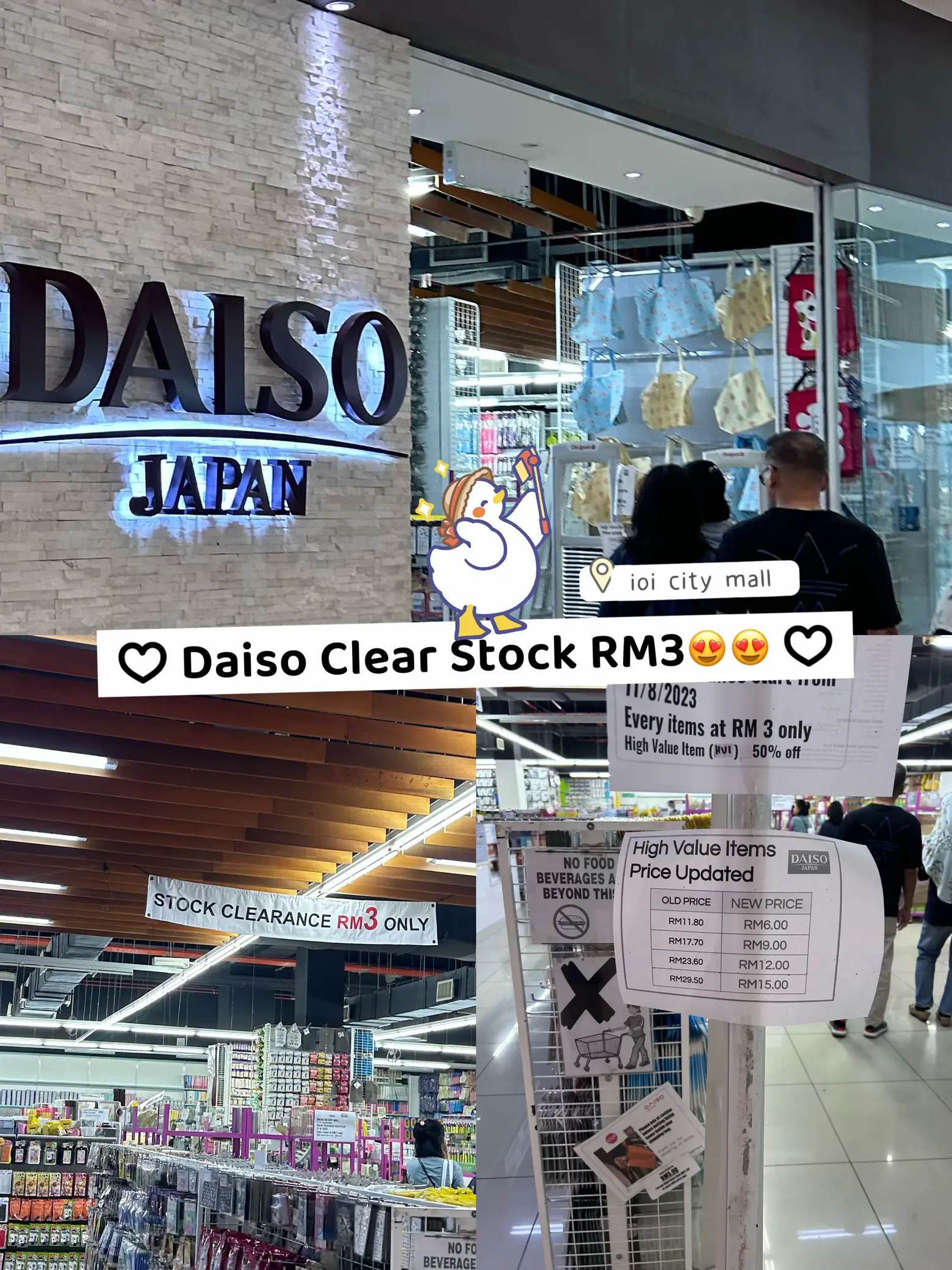 Daiso Clear Stock😍😍 RM3 | แกลเลอรีที่โพสต์โดย Mickey ️ | Lemon8