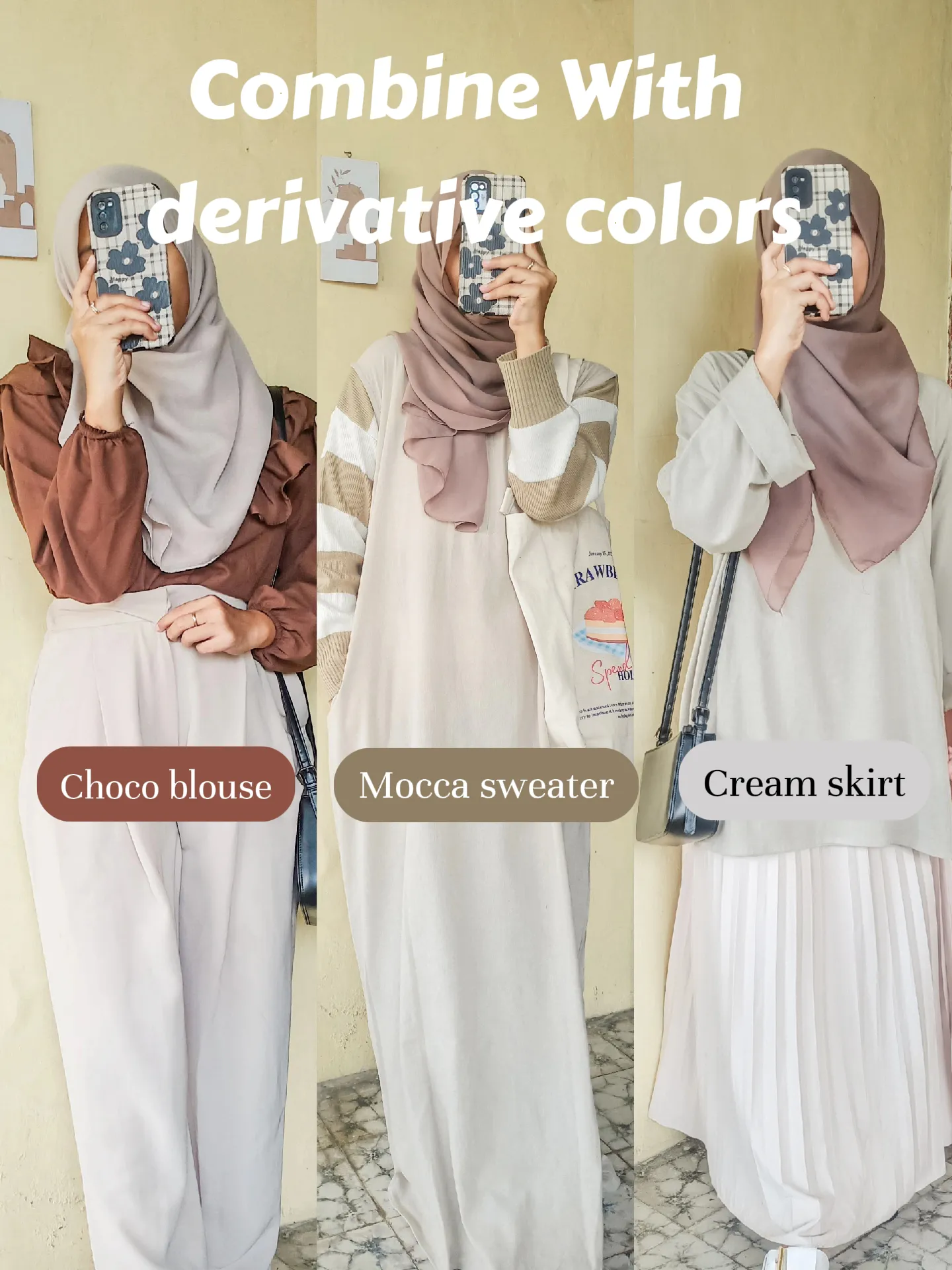 MY BEST 😍MIX AND MATCH EARTH TONE OUTFIT IN 2023 | Galeri diposting ...