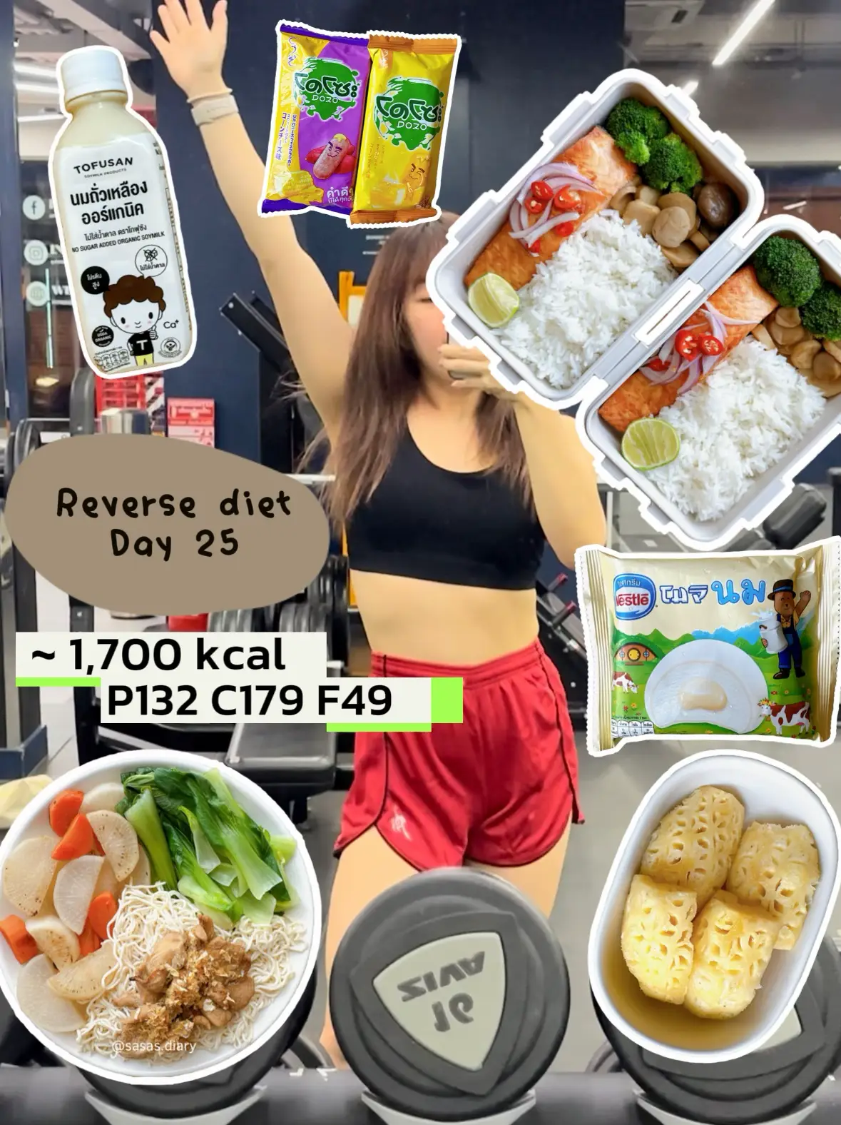 Reverse diet Day 25 | แกลเลอรีที่โพสต์โดย Sasas.diary | Lemon8