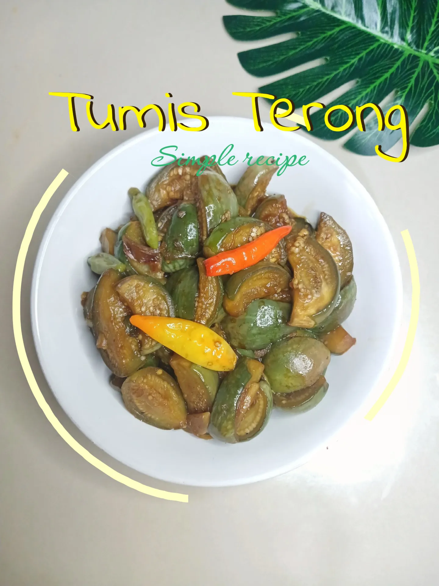 TUMIS TERONG SIMPLE | Galeri diposting oleh Gyaaa | Lemon8