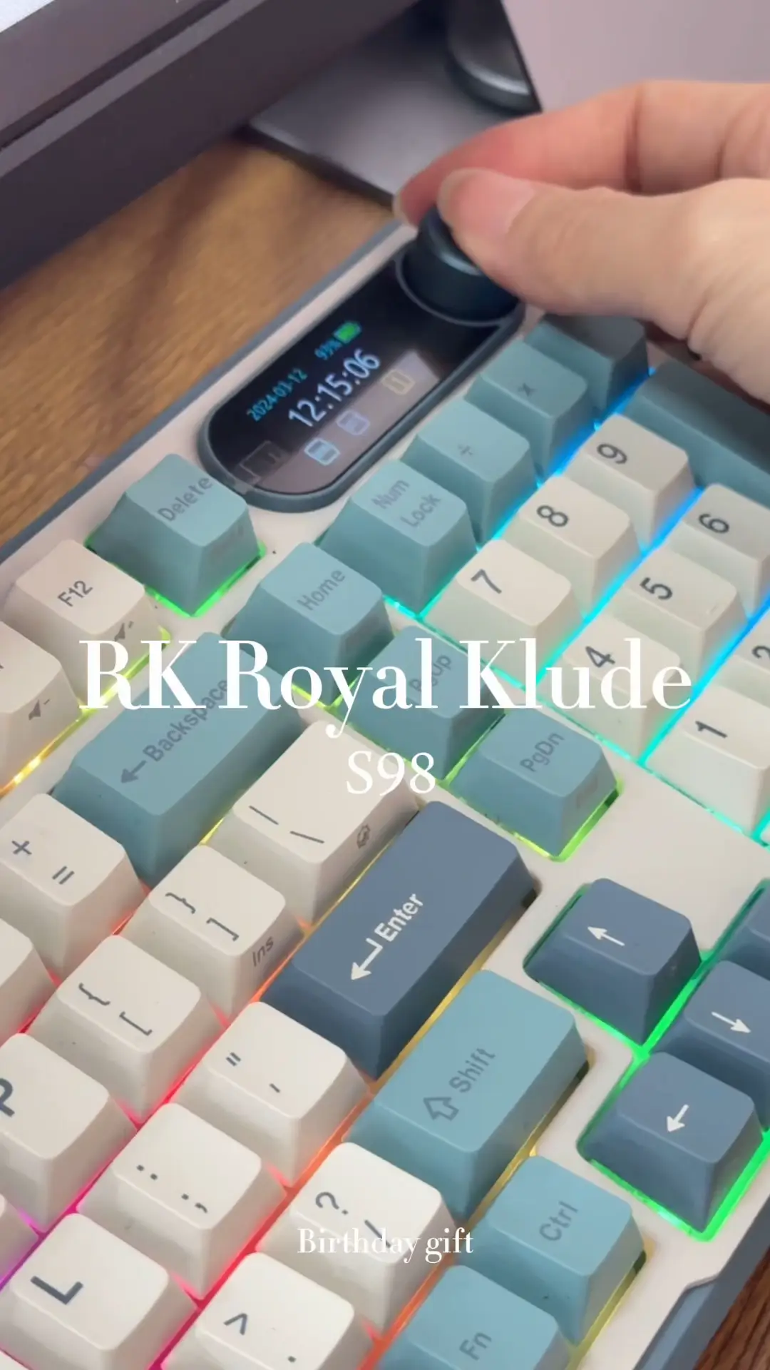 RK Royal Kludge S98 🤎🤍 คีย์บอร์ด | วิดีโอที่เผยแพร่โดย ꕀ ᴀɪᴡᴘᴀᴅᴋᴜʟ ♡︎ ...