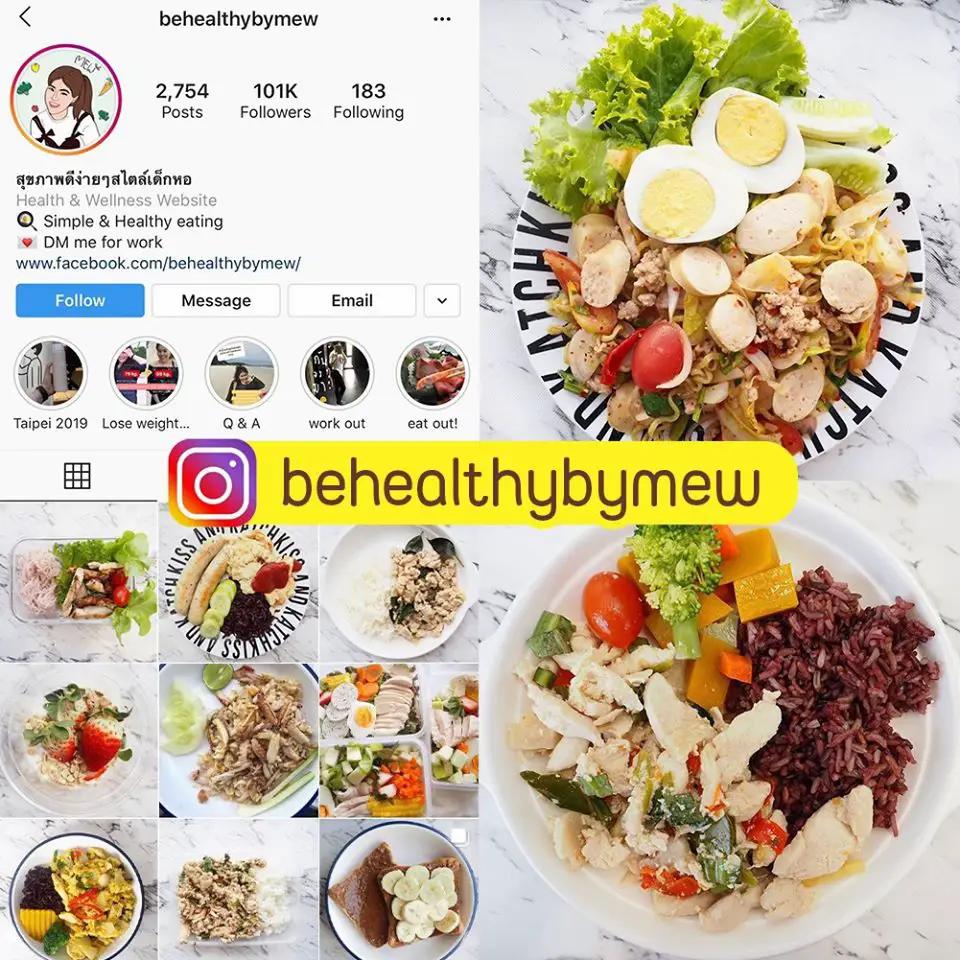 แจก IG อาหารคลีนทำเอง🥗🍴 | แกลเลอรีที่โพสต์โดย Proxumer | Lemon8