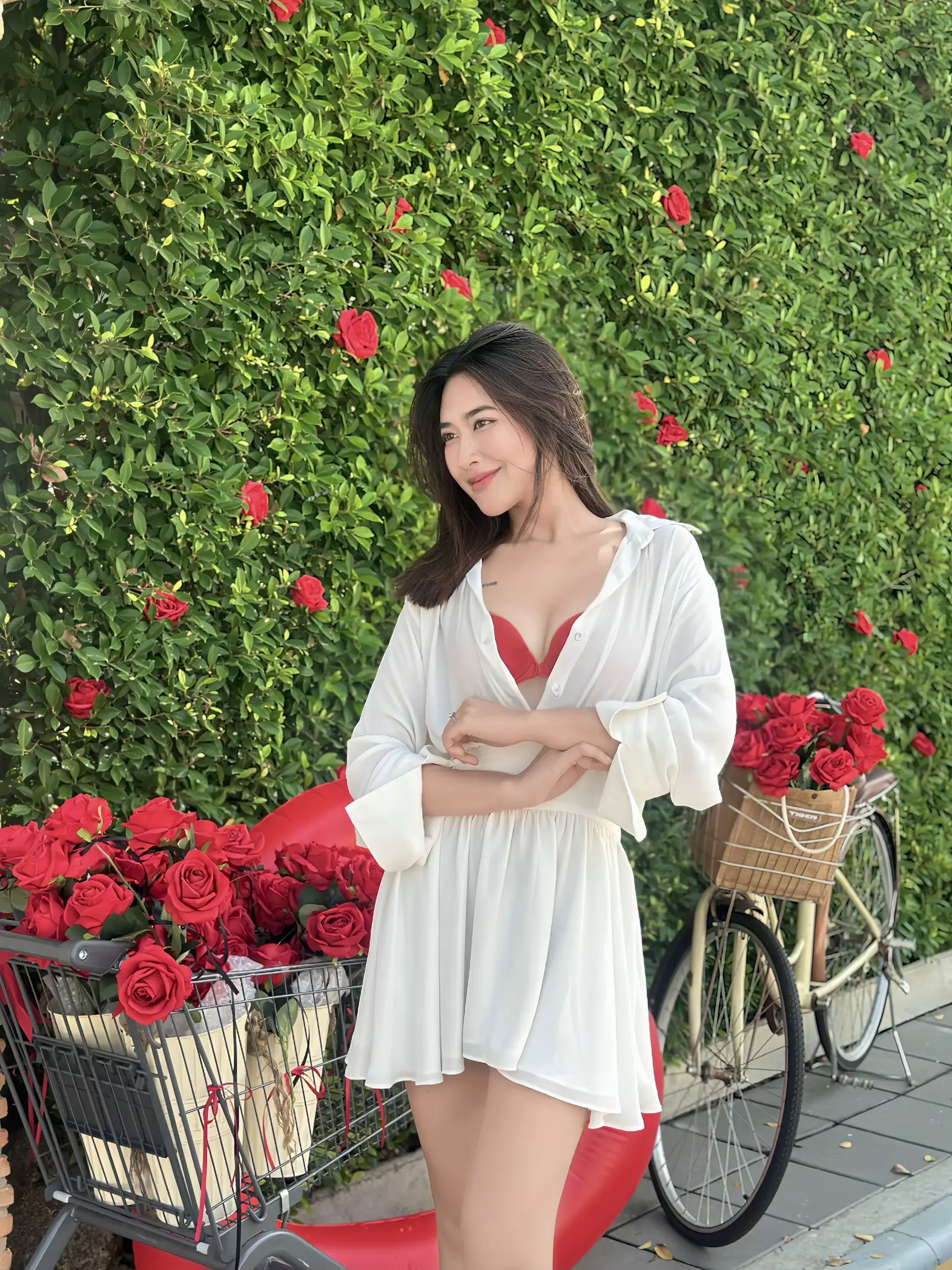 Valentine x บราตัวโปรด wacoal outfit | แกลเลอรีที่โพสต์โดย Cherlisa Pee🩵 | Lemon8