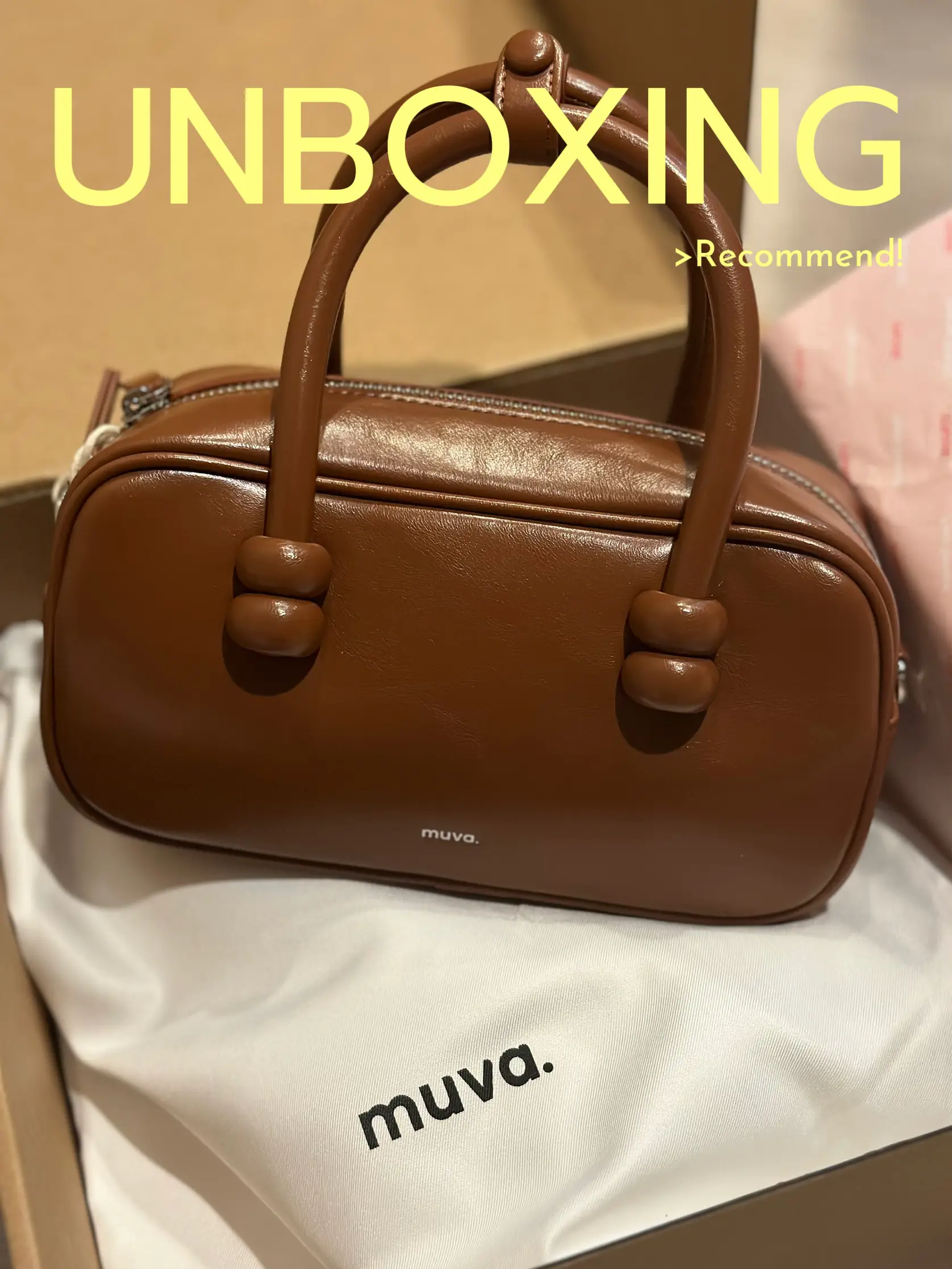 รีวิวกระเป๋า แบรนด์ MUVA 🍋 | แกลเลอรีที่โพสต์โดย sunnysideup | Lemon8