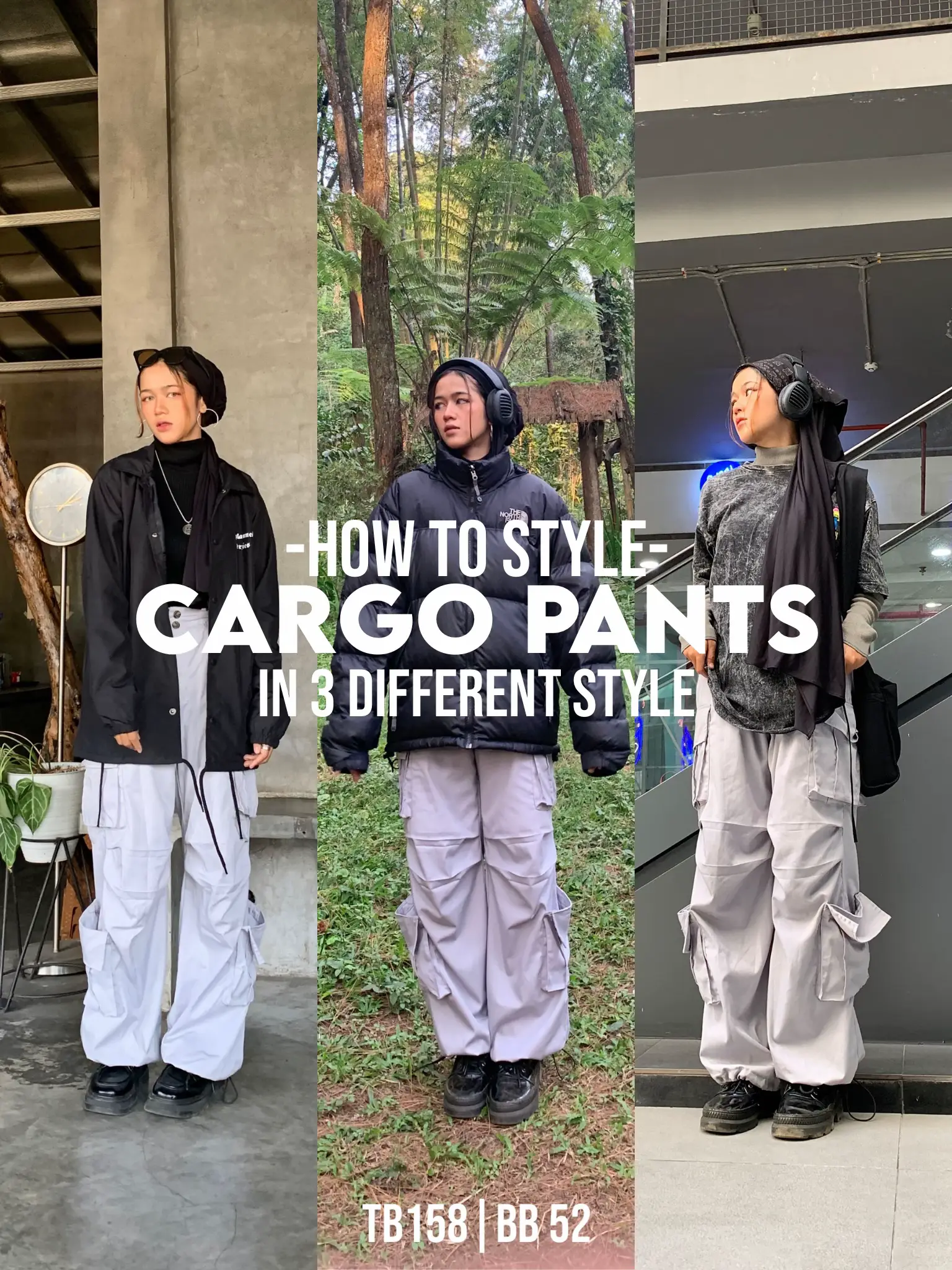 1 Cargo pants ini bisa banyak buat style loh😍 | Galeri diposting oleh ...