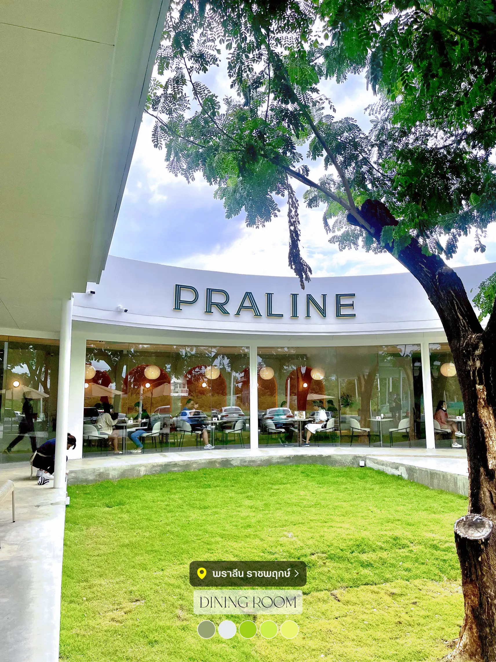 PRALINE คาเฟ่เปิดใหม่ ร้านสวย อาหารอร่อย vibes ดีมากกกก | แกลเลอรีที่โพสต์โดย Thonburian | Lemon8