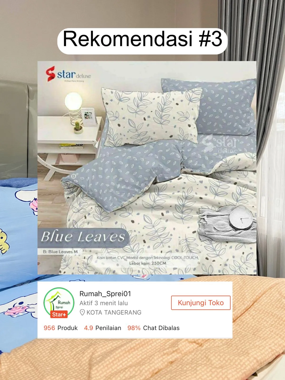 WAJIB SAVE ! BUDGET 50K BISA BELI SPREI SECAKEP IN | Galeri diposting oleh Gisela Ellen🐻 | Lemon8