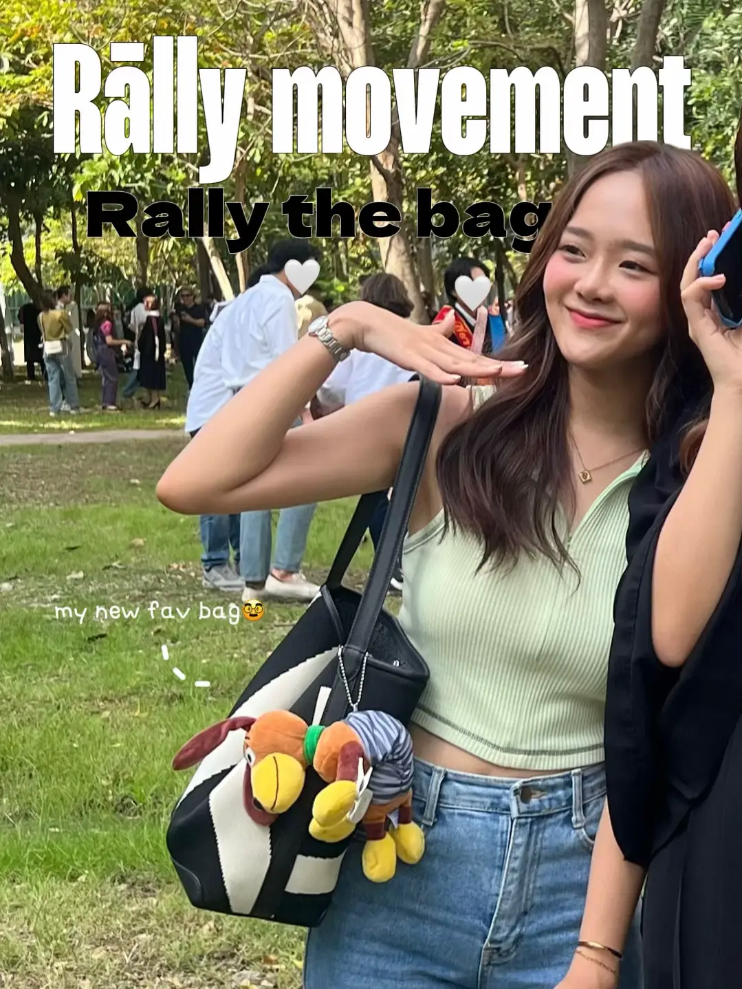 Rally movement- Rally the bag🐈‍⬛🖤 | แกลเลอรีที่โพสต์โดย bell🐡 | Lemon8