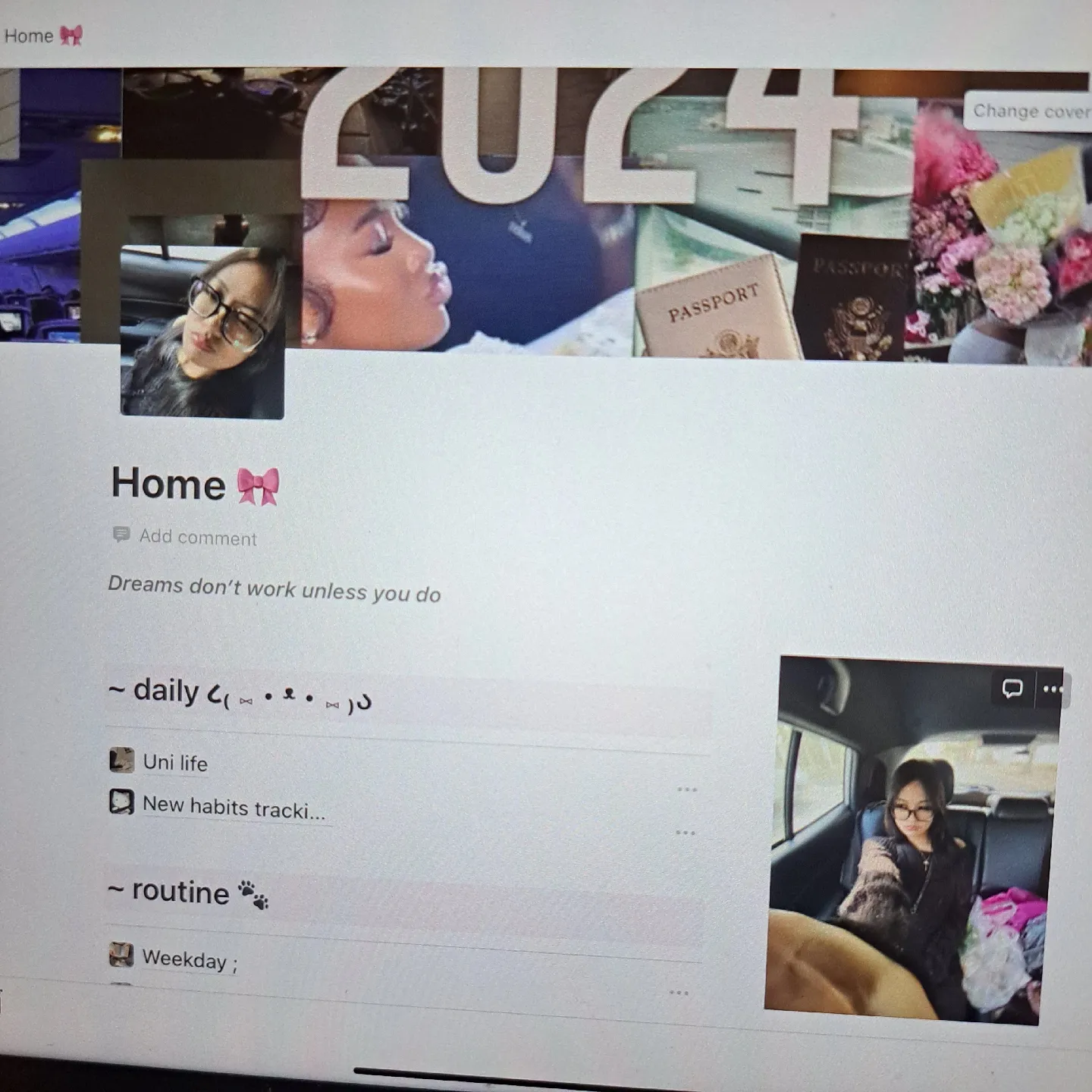 notion app 🩷🌷🎀 ทำให้ชีวิต productive มากขึ้น ♡>