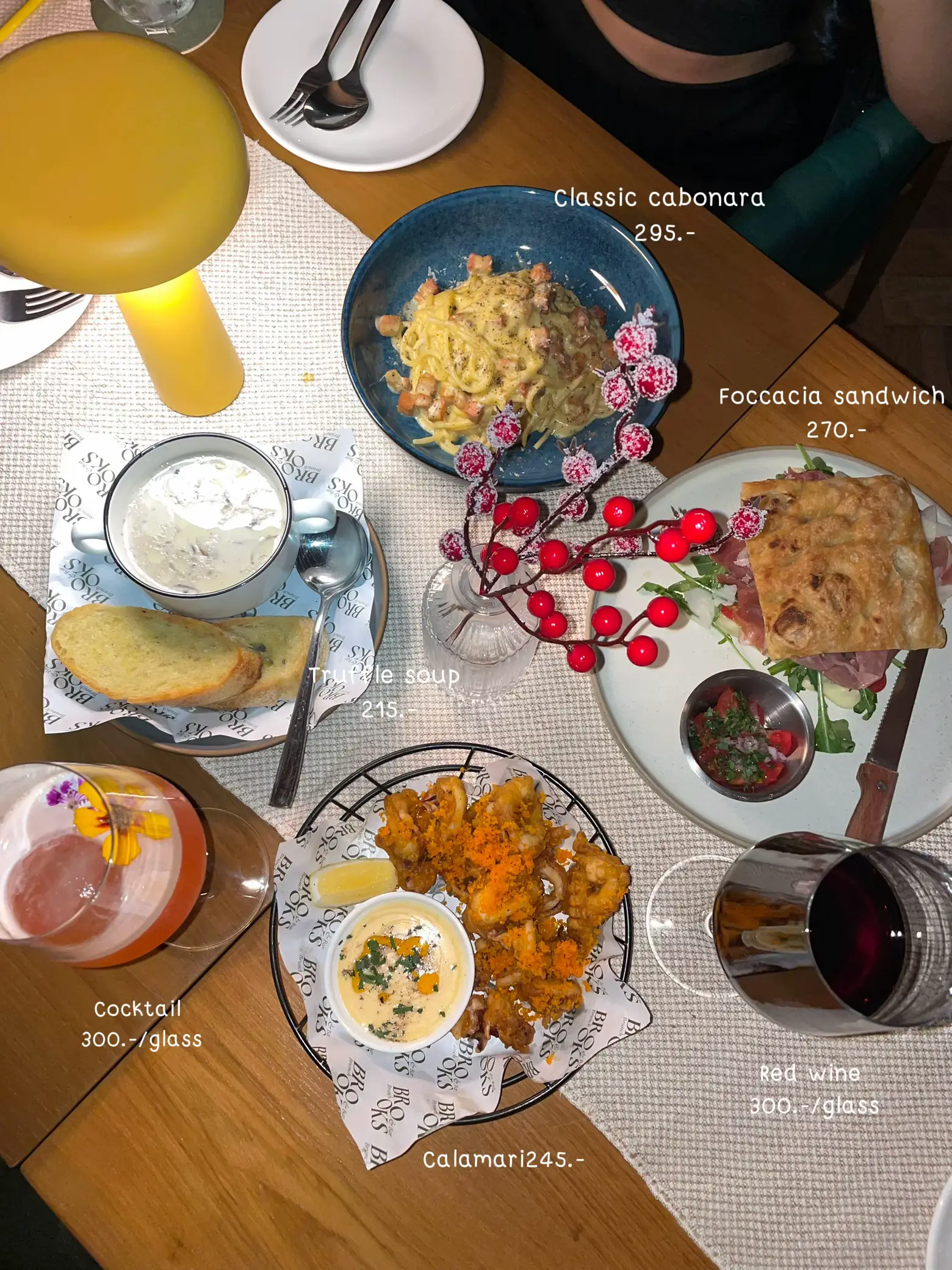 Brooks Brunch&Bar🍷 | Brithday Dinner | แกลเลอรีที่โพสต์โดย 𝒑𝒂𝒌𝒘𝒂𝒏 | Lemon8