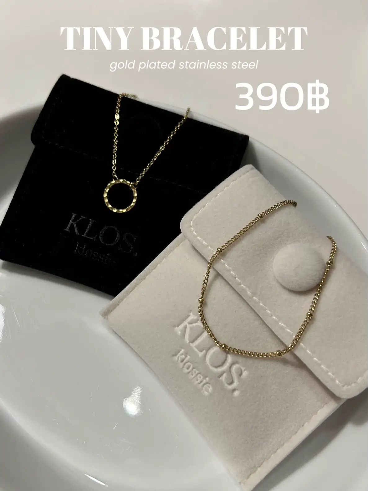 TINY BRACELET กำไลเส้นเล็กสุดcute | วิดีโอที่เผยแพร่โดย J.TICHA | Lemon8