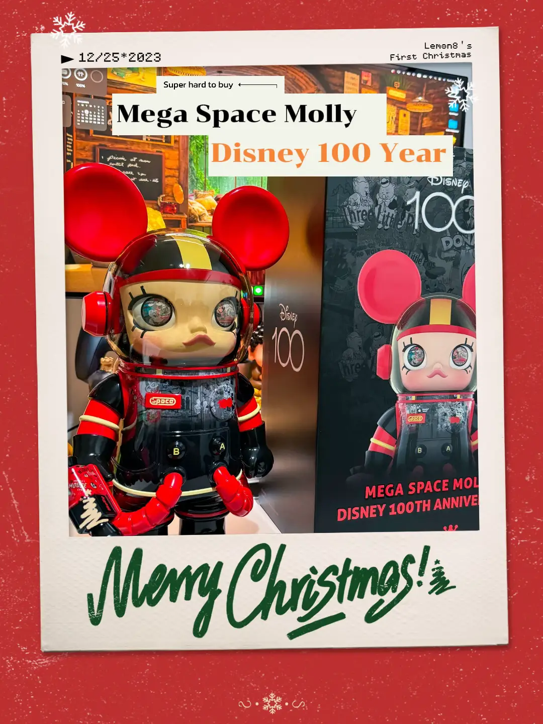 Mega Space Molly x Disney 100 ปี | แกลเลอรีที่โพสต์โดย วันนี้รีวิวอะไร ...