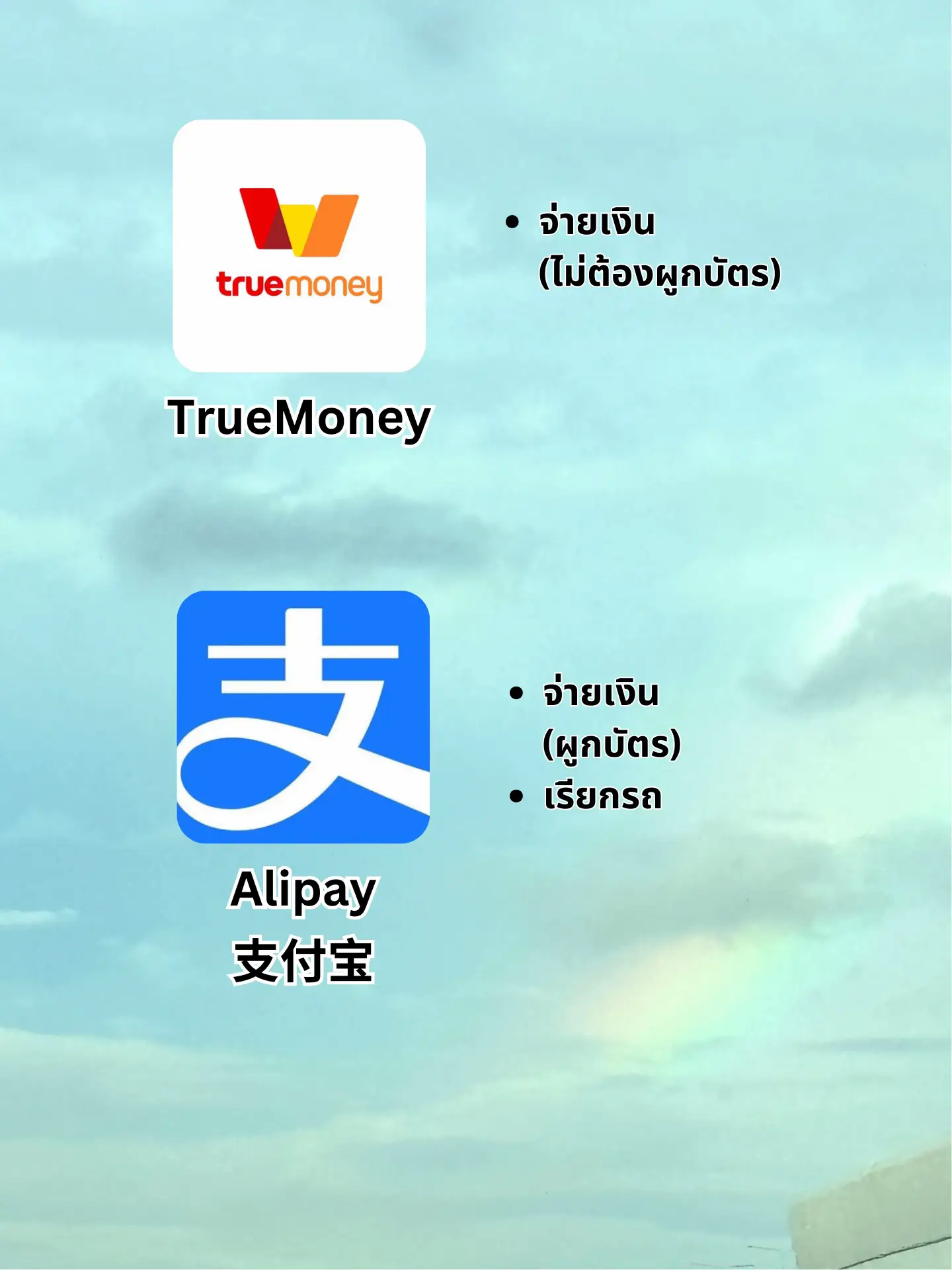 รีวิวใช้truemoneyจ่ายเงินในประเทศจีน🇨🇳 | แกลเลอรีที่โพสต์โดย Panangmhoo | Lemon8