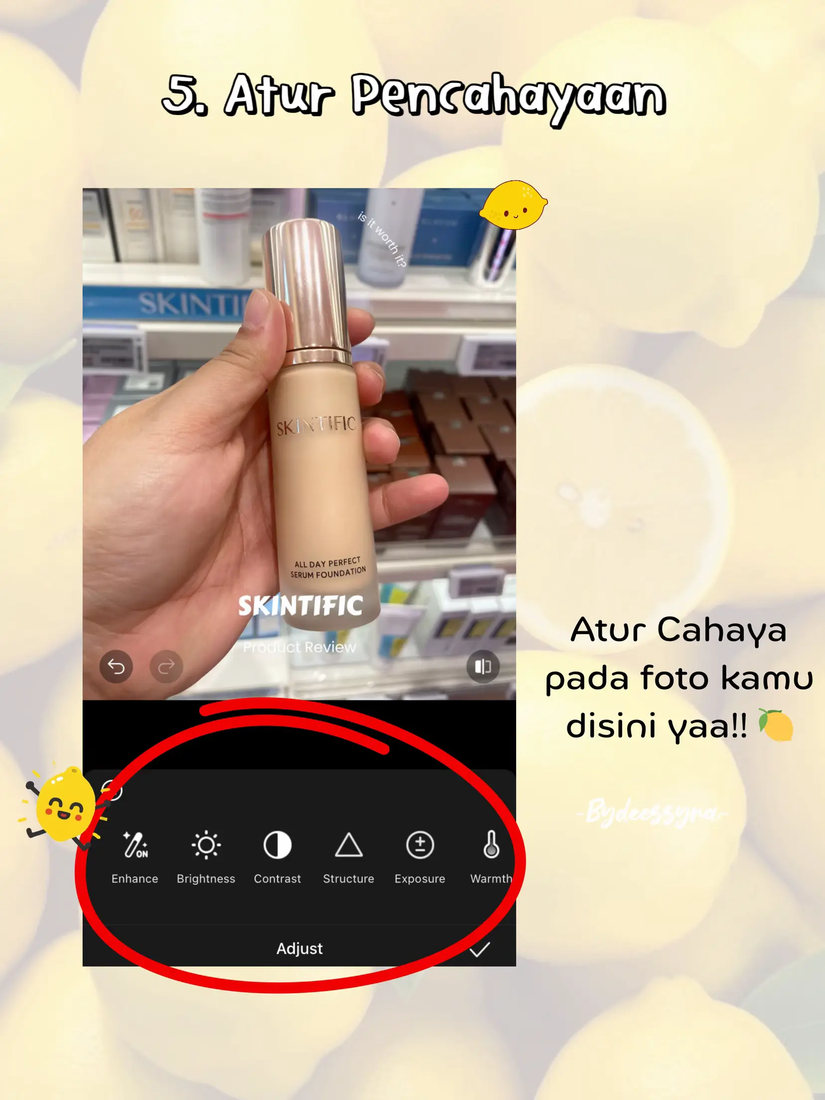 CARA MUDAH EDIT DAN UPLOAD KONTEN DI LEMON8 | Galeri diposting oleh deessyra | Lemon8