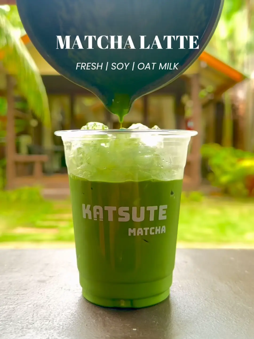 ชงมัทฉะลาเต้กันเถอะ 🍵 | วิดีโอที่เผยแพร่โดย KATSUTE MATCHA | Lemon8