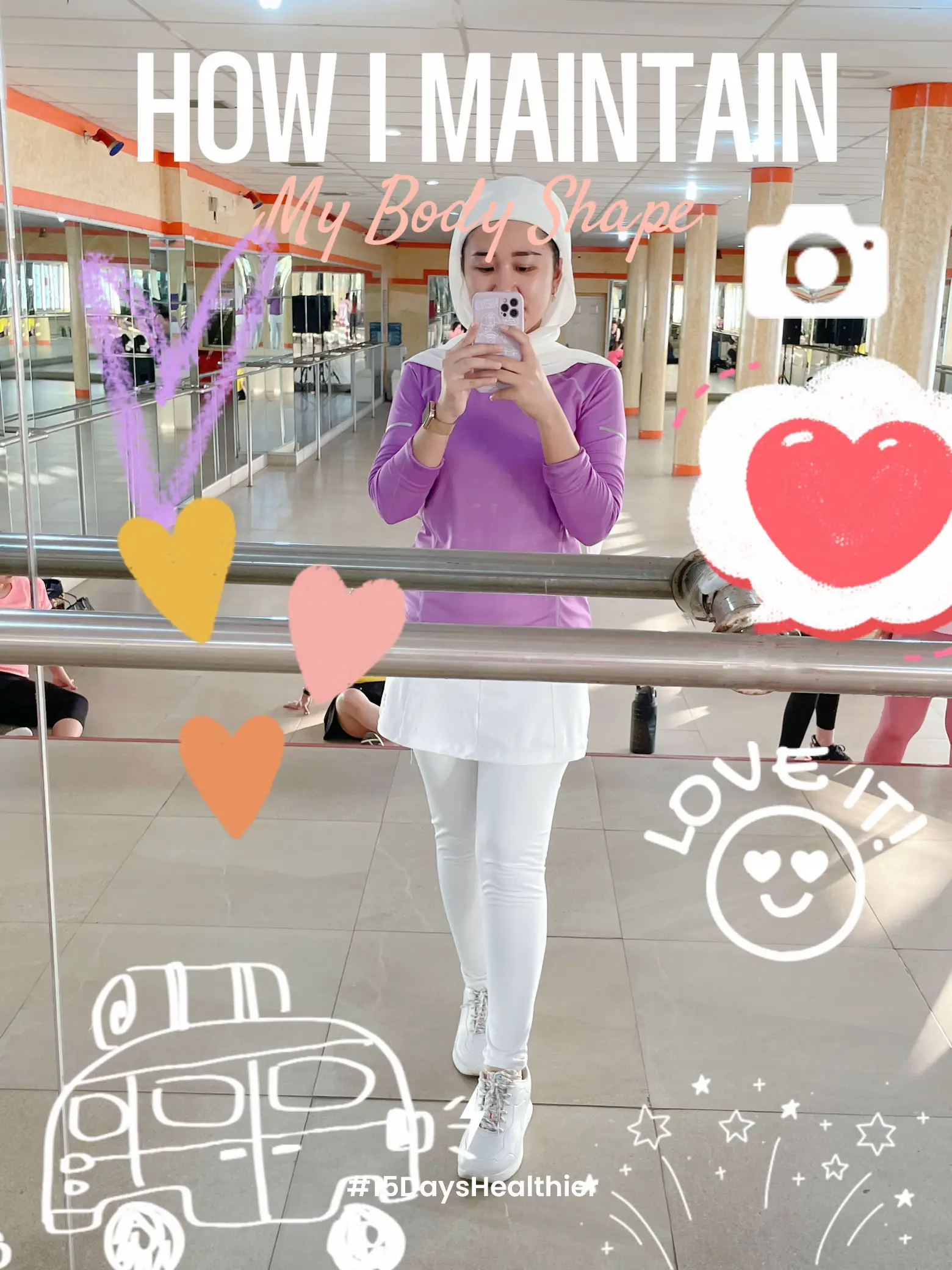 OOTD WORKOUT FOR HIJABER | แกลเลอรีที่โพสต์โดย Emi eliza | Lemon8