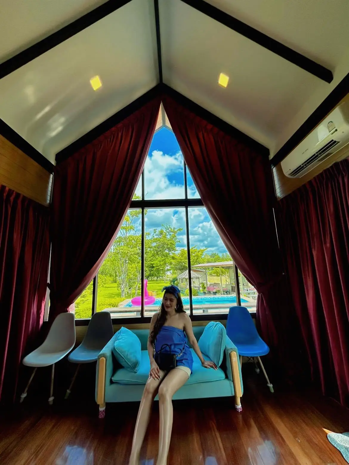 พลูวิลล่า จ.นครนายก | แกลเลอรีที่โพสต์โดย Sky_Blue Sky | Lemon8