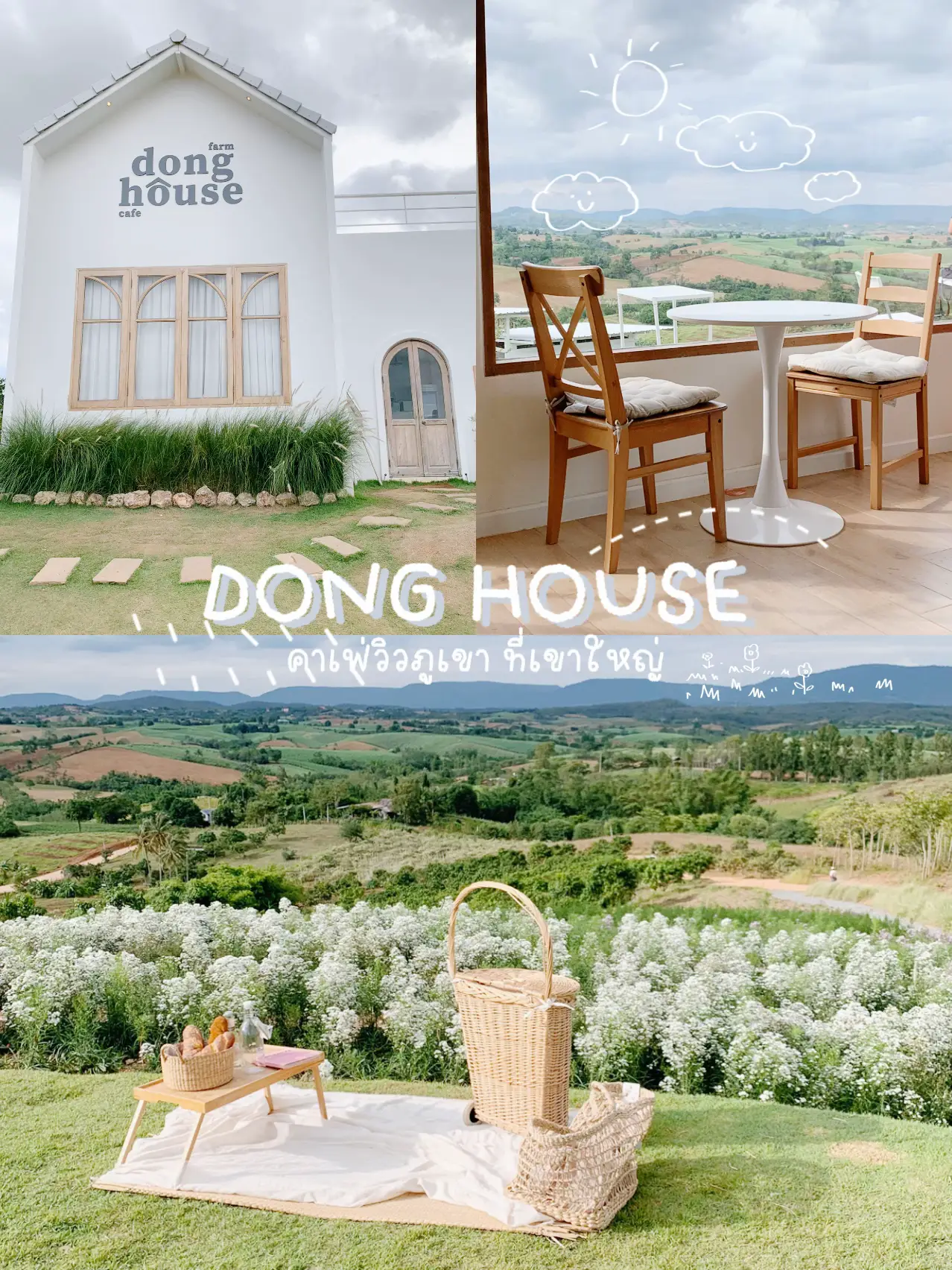🌳dong house | คาเฟ่สุดฮิตวิวภูเขา ที่เขาใหญ่ | แกลเลอรีที่โพสต์โดย the ...