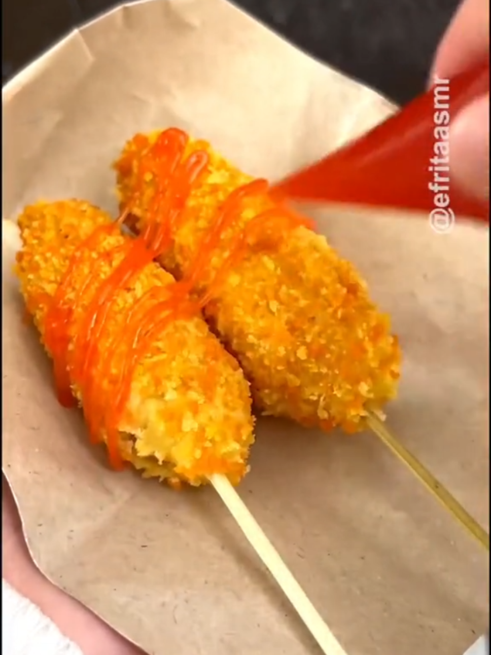 seribuan corndog mini super simple | Video dipublikasikan oleh Efrita ASMR | Lemon8