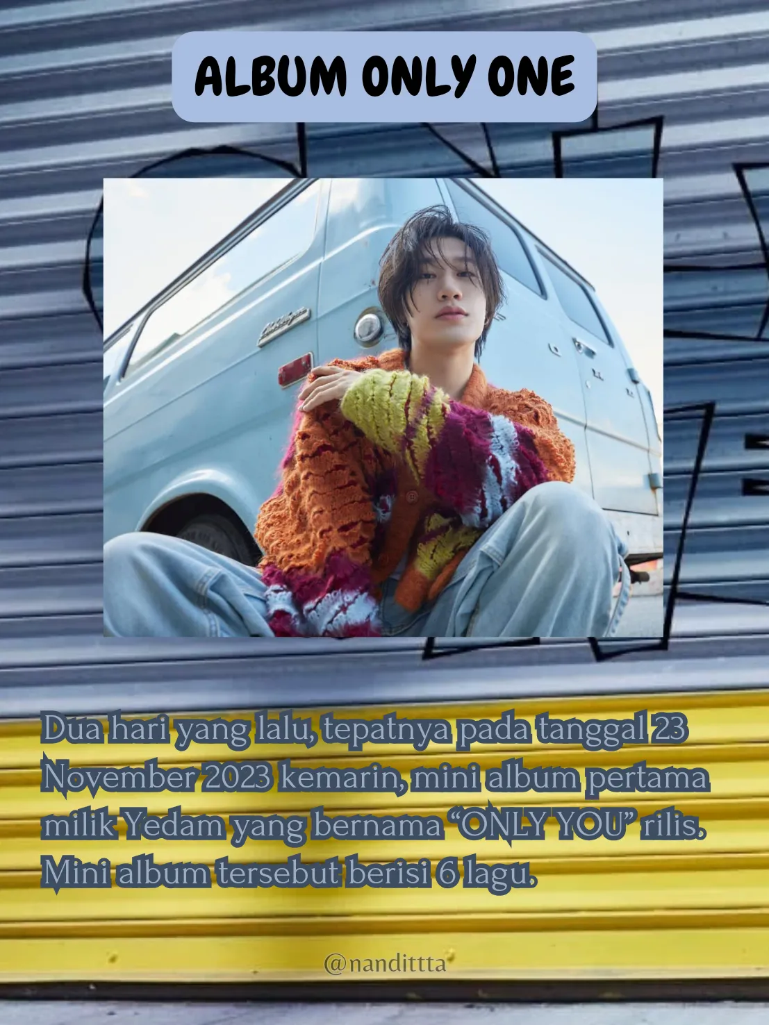 YEDAM DEBUT LAGI, WELCOME BACK YEDAM‼️ | Galeri diposting oleh Nandita Dinataa | Lemon8